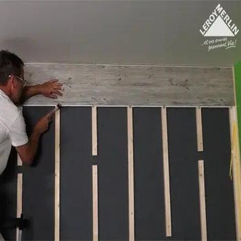 Comment poser du lambris PVC ? | Leroy Merlin