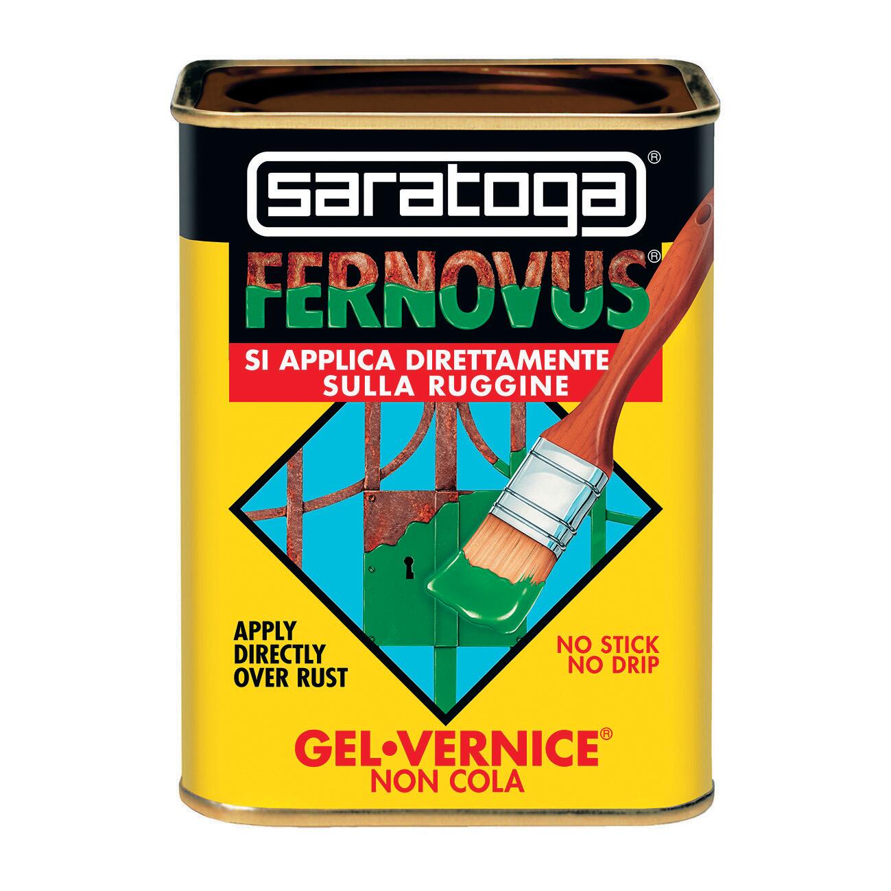 Vernice da esterno antiruggine per ferro SARATOGA Fernovus marrone ...