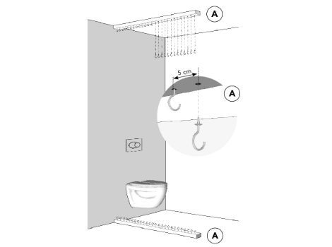 Réaliser une cloison en cordes | Leroy Merlin