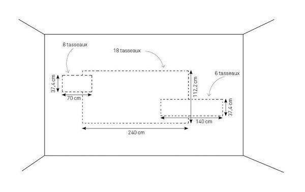 Réaliser un mur de tablettes | Leroy Merlin