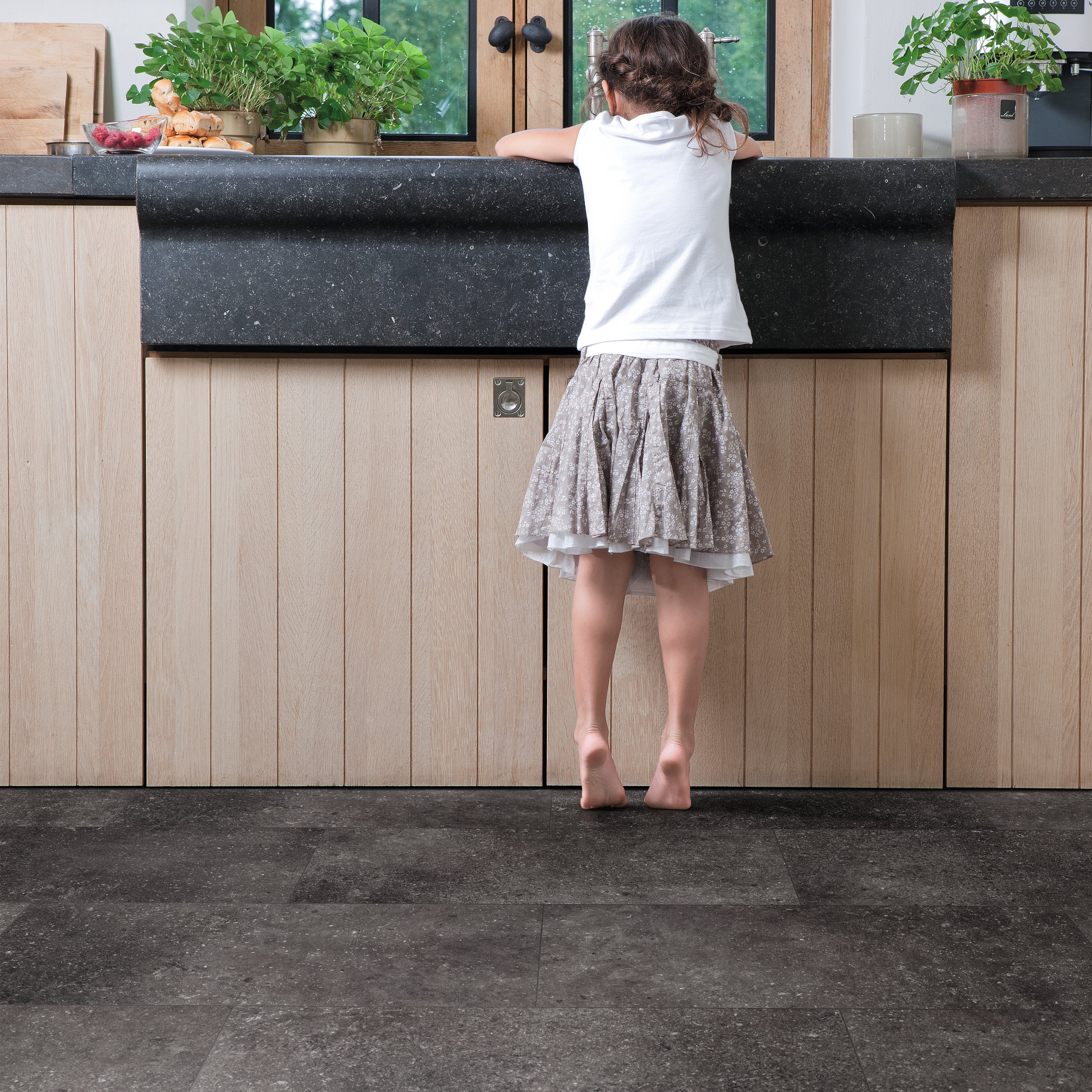 Dalle PVC clipsable SENS BY QUICK-STEP Cosmique béton | Leroy Merlin