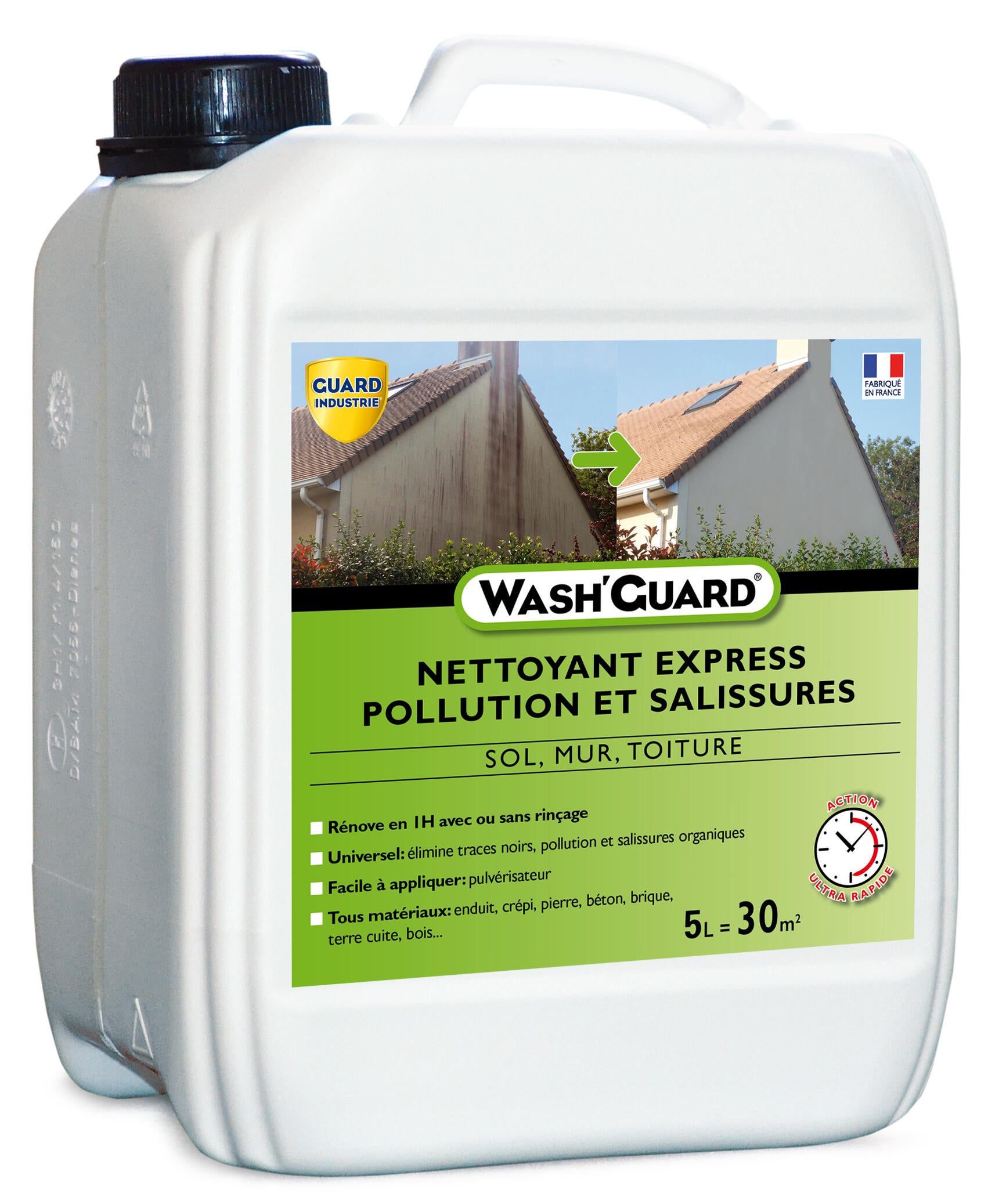 Nettoyant GUARD INDUSTRIE Express wash'guard 5 l, incolore | Leroy Merlin
