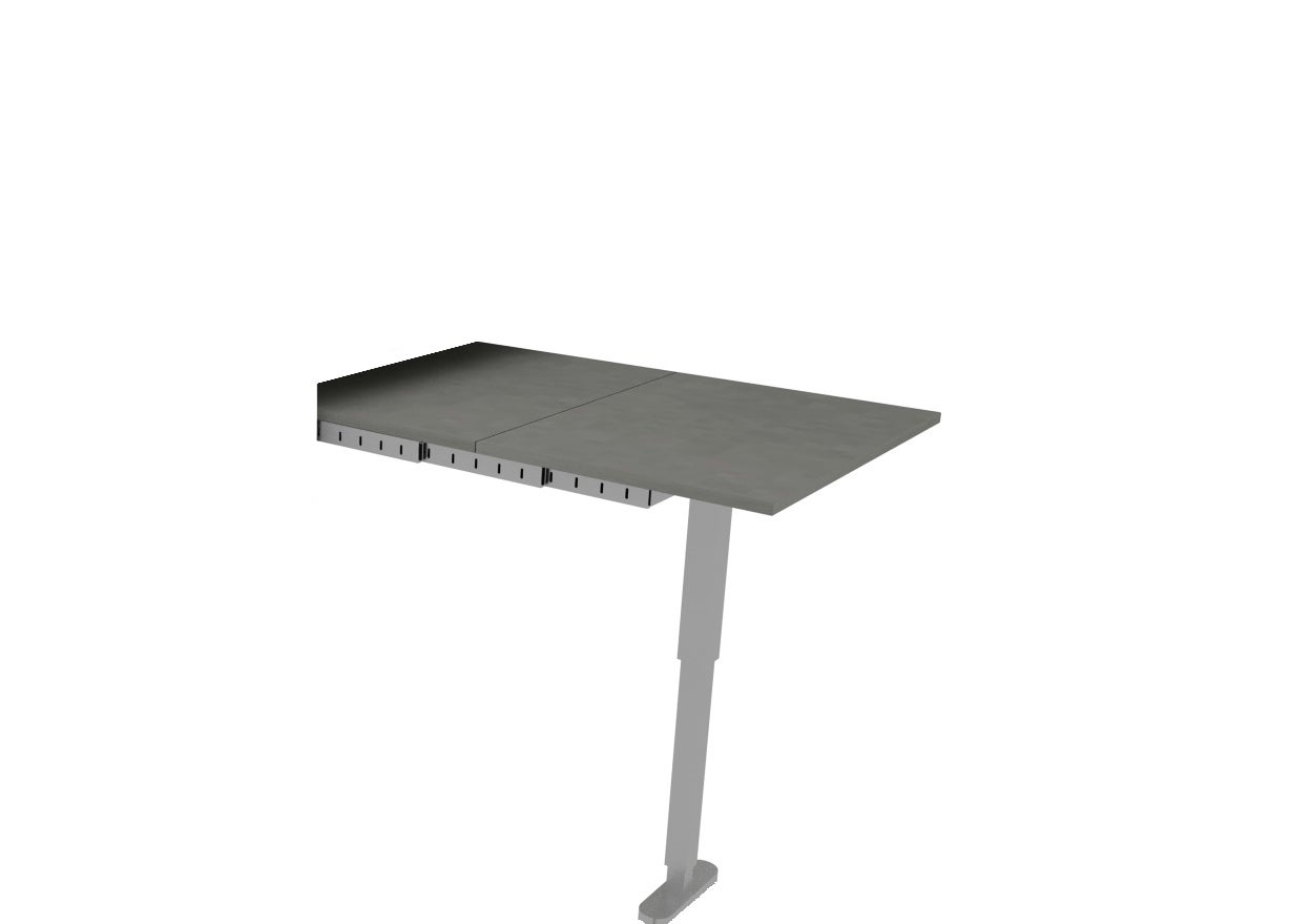 Plateau T-Able beige trench 6 pour table rétractable L.80 cm | Leroy Merlin