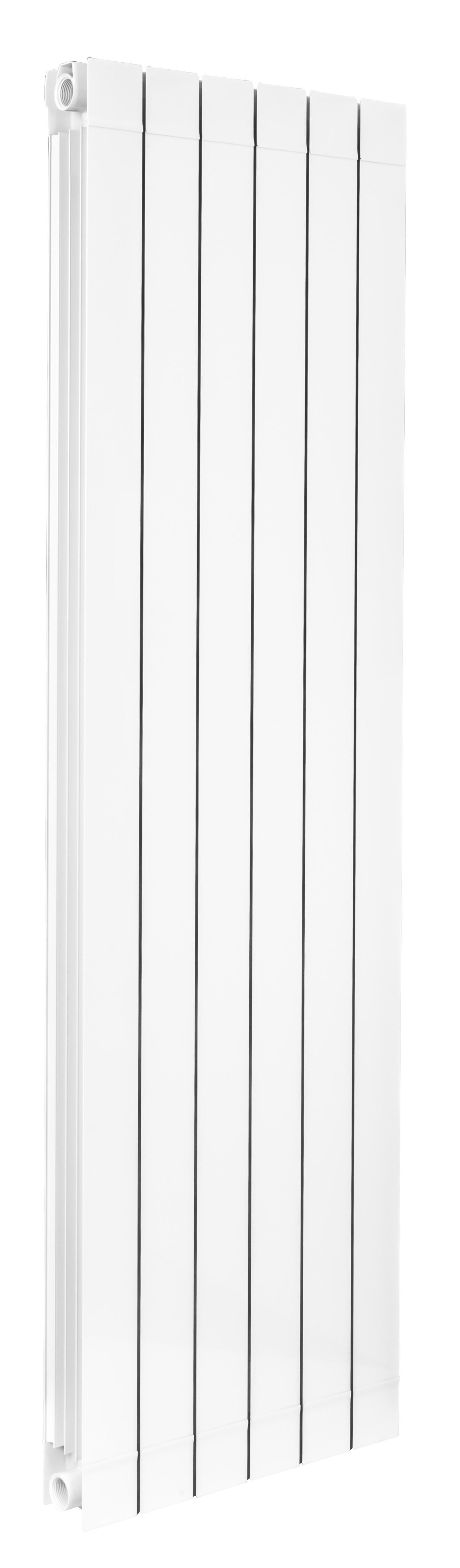 Radiateur eau chaude vertical PRODIGE Novaflo blanc, 1650W H.166.6 x l ...