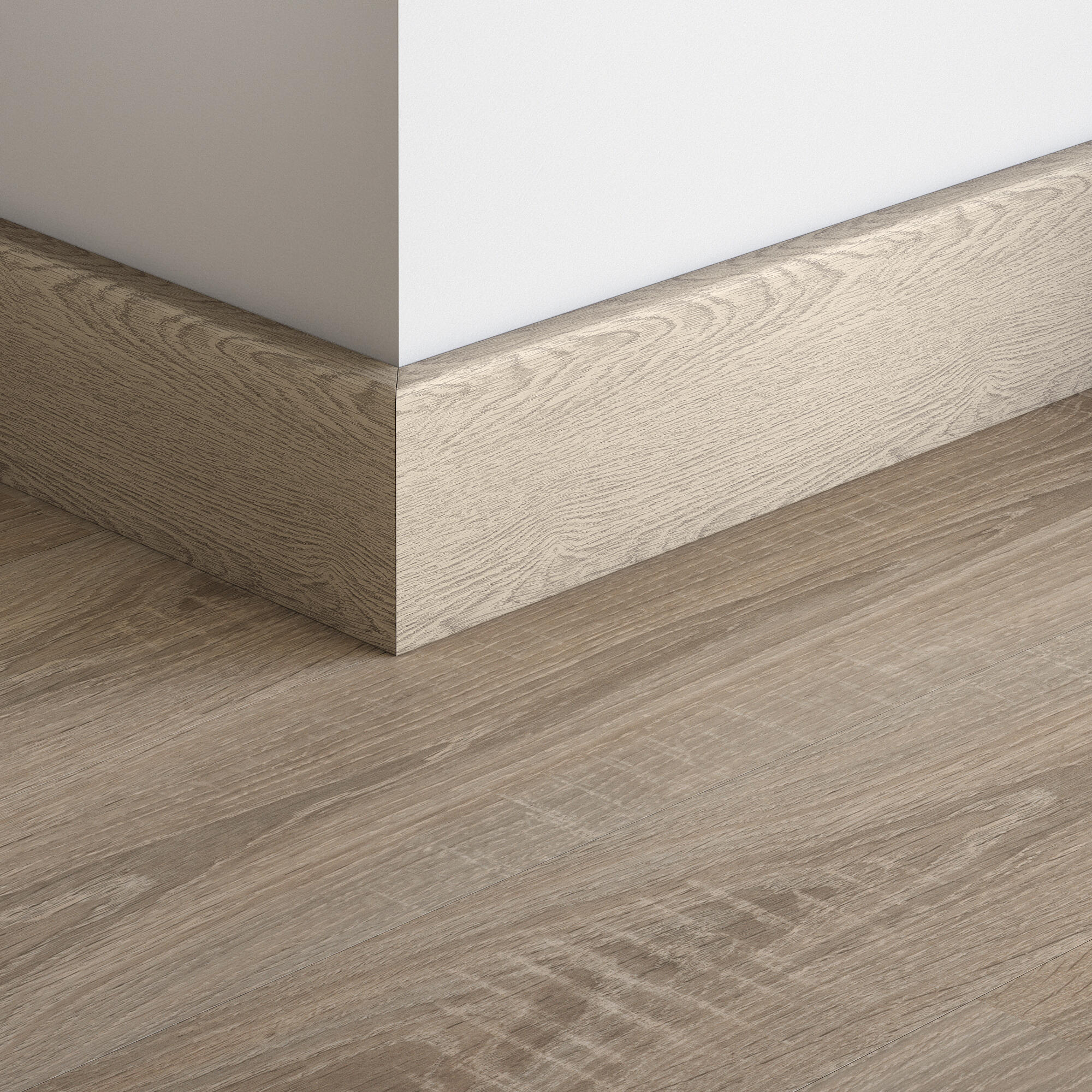 Plinthe pvc, décor 90, H. 7.8, Ep.15 mm ARTENS, résistant à l'eau ...