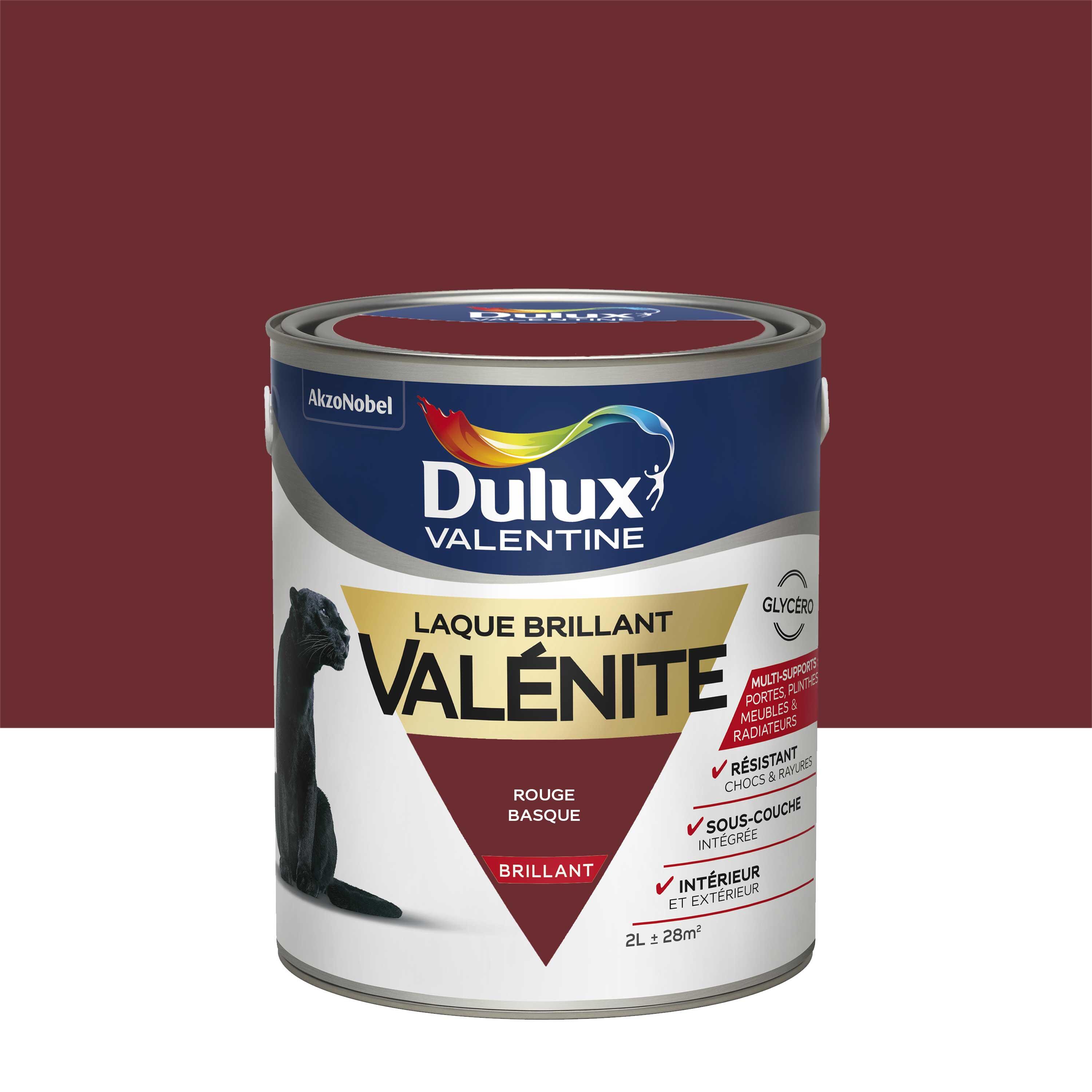 Peinture boiserie, radiateur rouge basque brillant DULUX VALENTINE ...