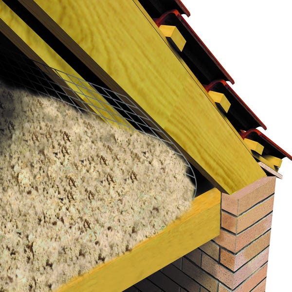 Laine de roche à souffler Rockair, 20kg, ROCKWOOL | Leroy Merlin