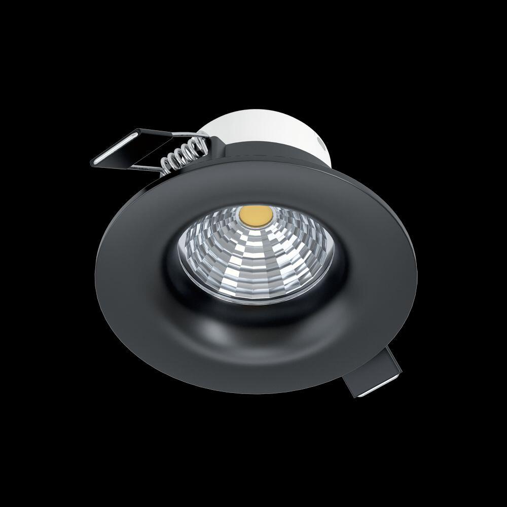 Saliceto module led, 4000K EGLO rond noir | Leroy Merlin