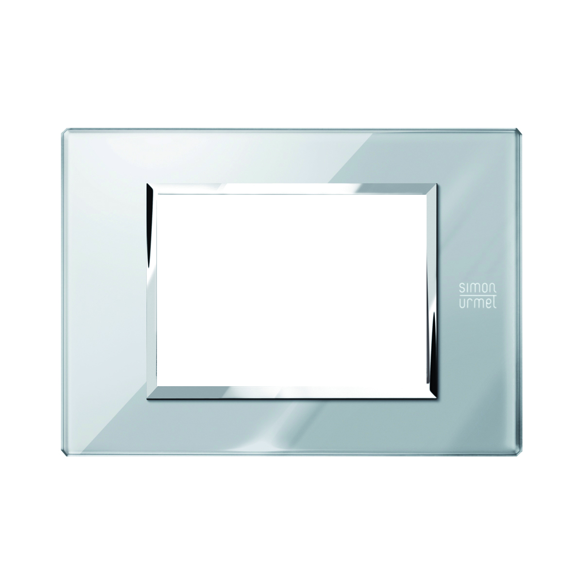 Placca 3 moduli serie Nea Expì SIMON URMET grigio opale | Leroy Merlin