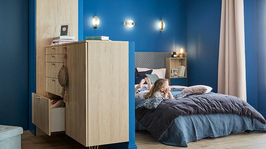 Aménager un dressing en L dans une chambre | Leroy Merlin