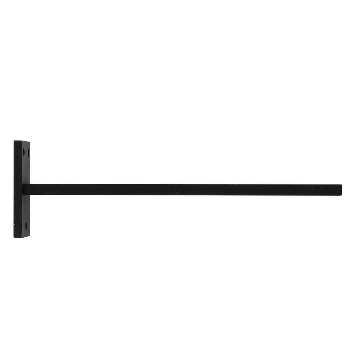 Support tringle à rideau Atelier, 28 mm noir mat MOBOIS | Leroy Merlin