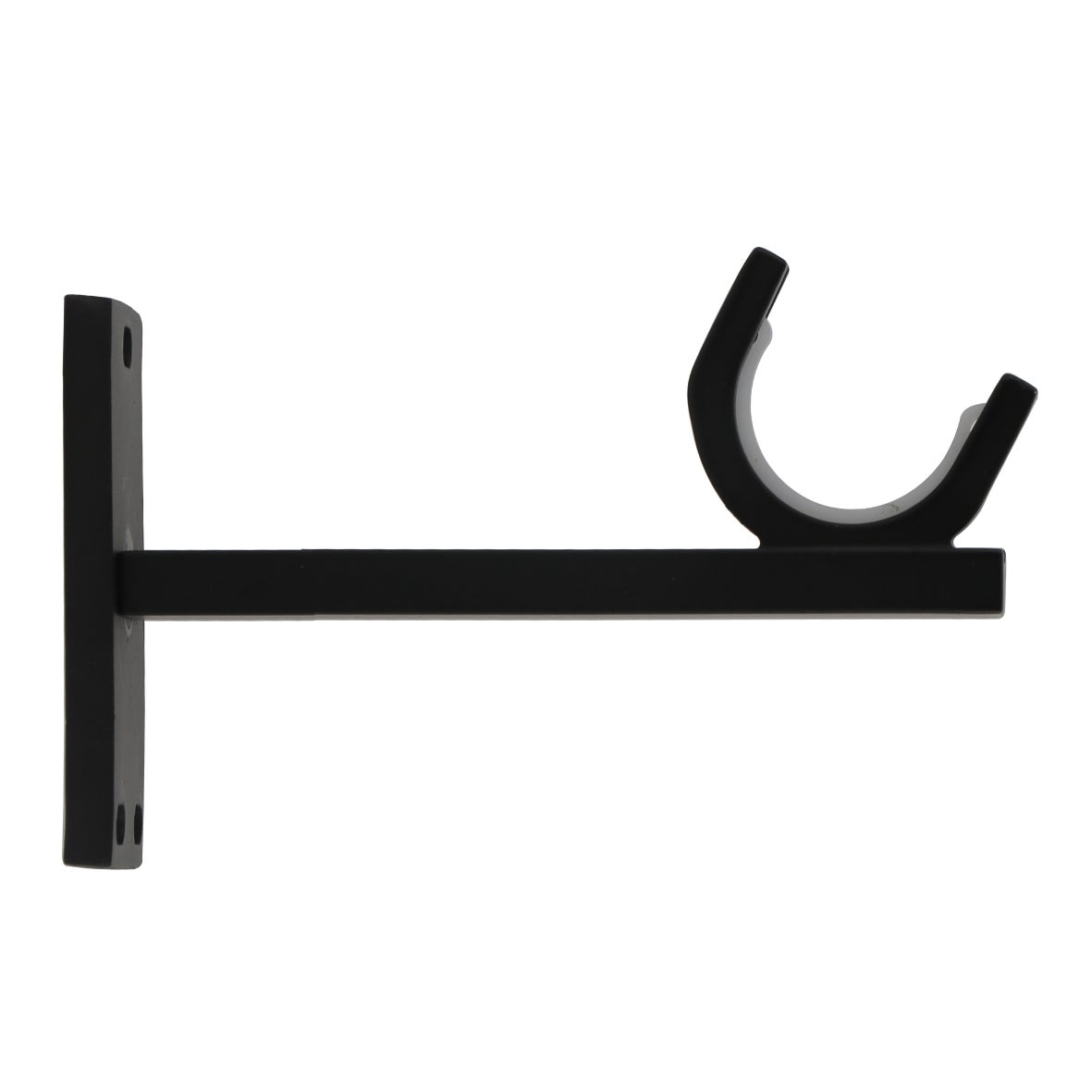 Support tringle à rideau Atelier, 28 mm noir mat MOBOIS | Leroy Merlin