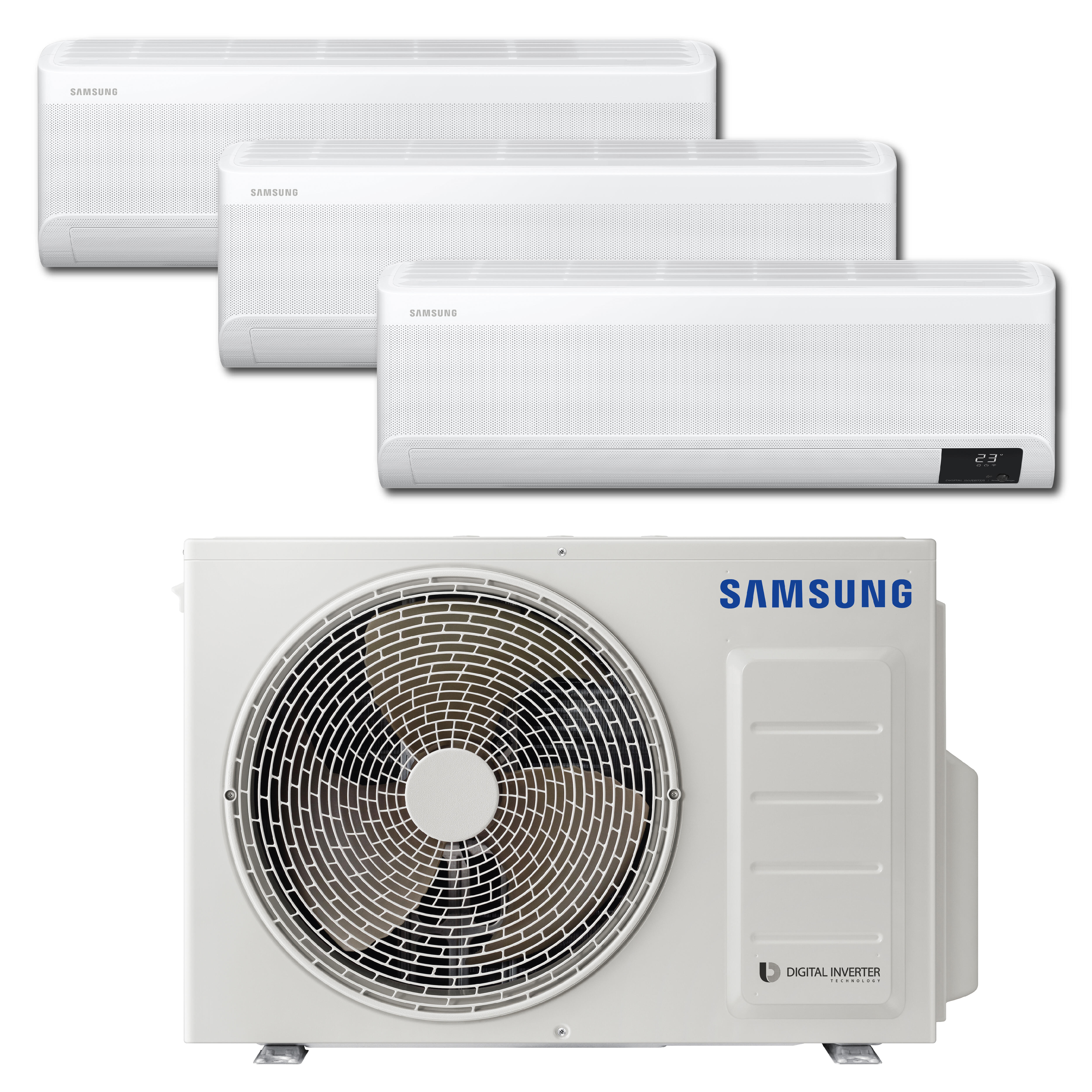 Condizionatore a muro multisplit inverter SAMSUNG Windfree Elite 9 + 9 ...