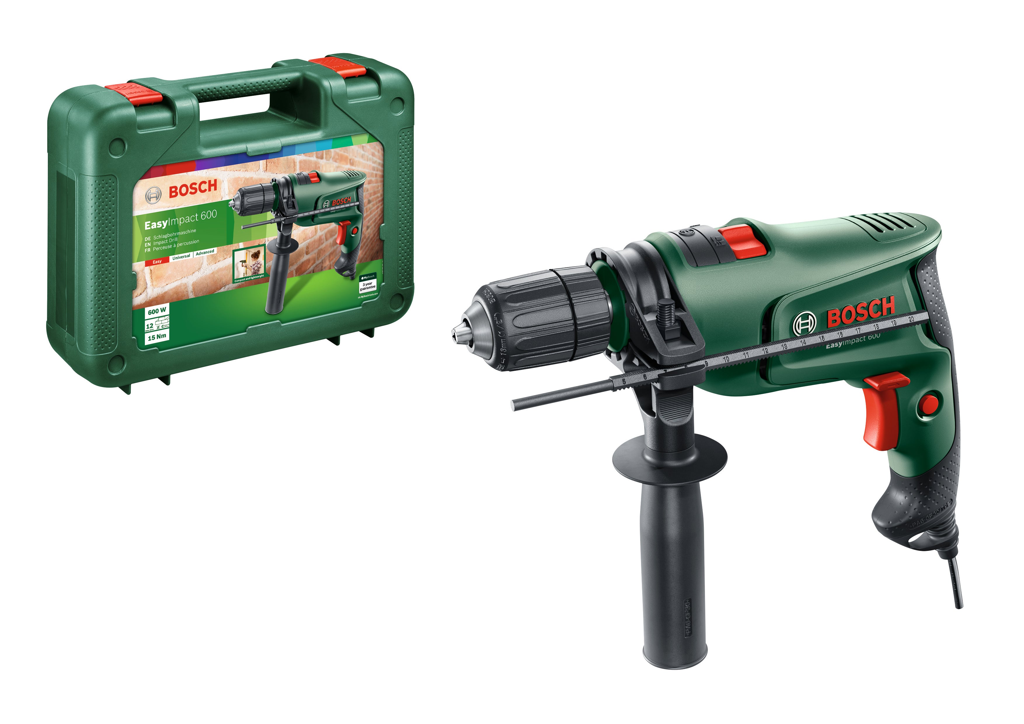 Δράπανο κρουστικό Bosch EASYIMPACT 600W