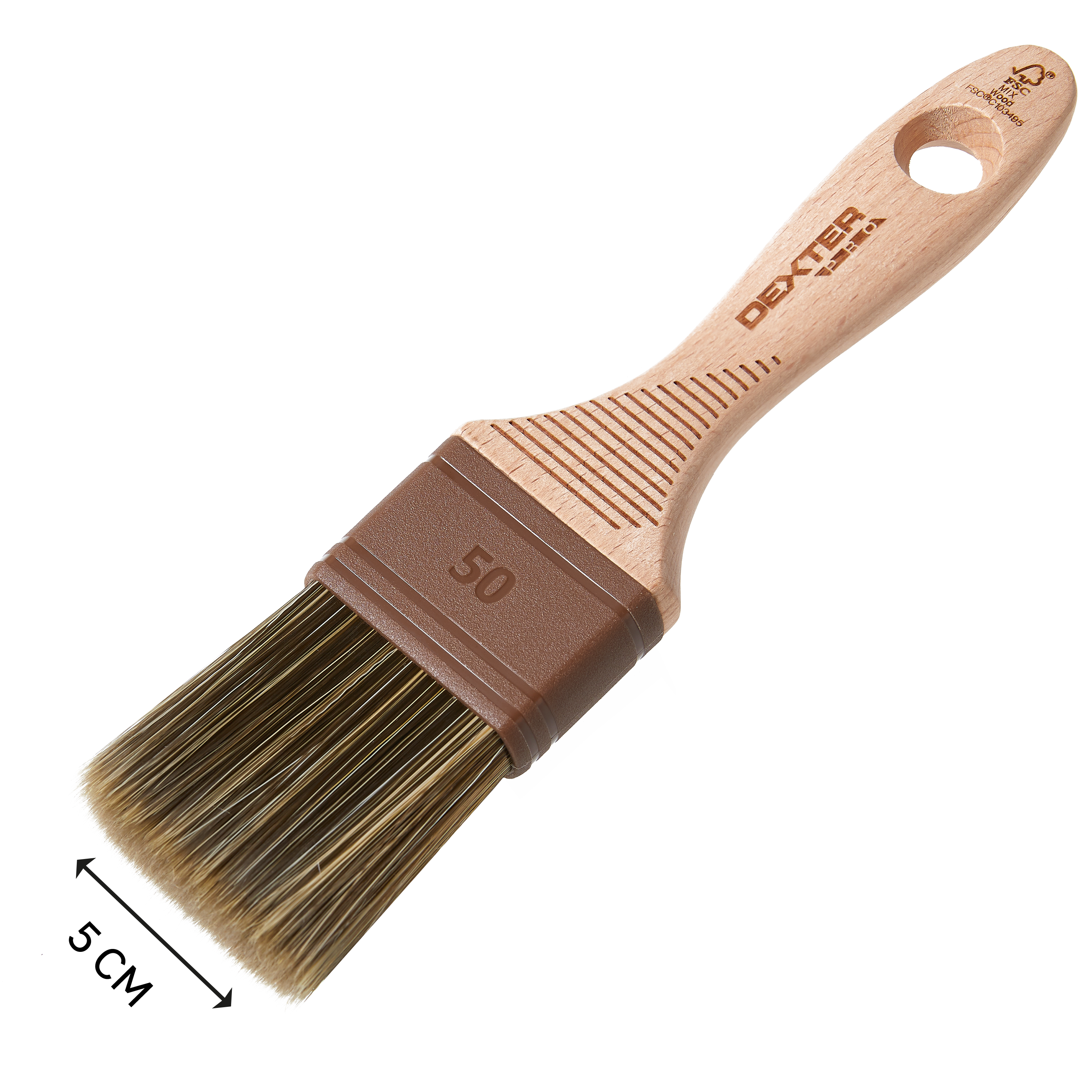 Brocha plana DEXTER PRO barnizar 50mm | Leroy Merlin
