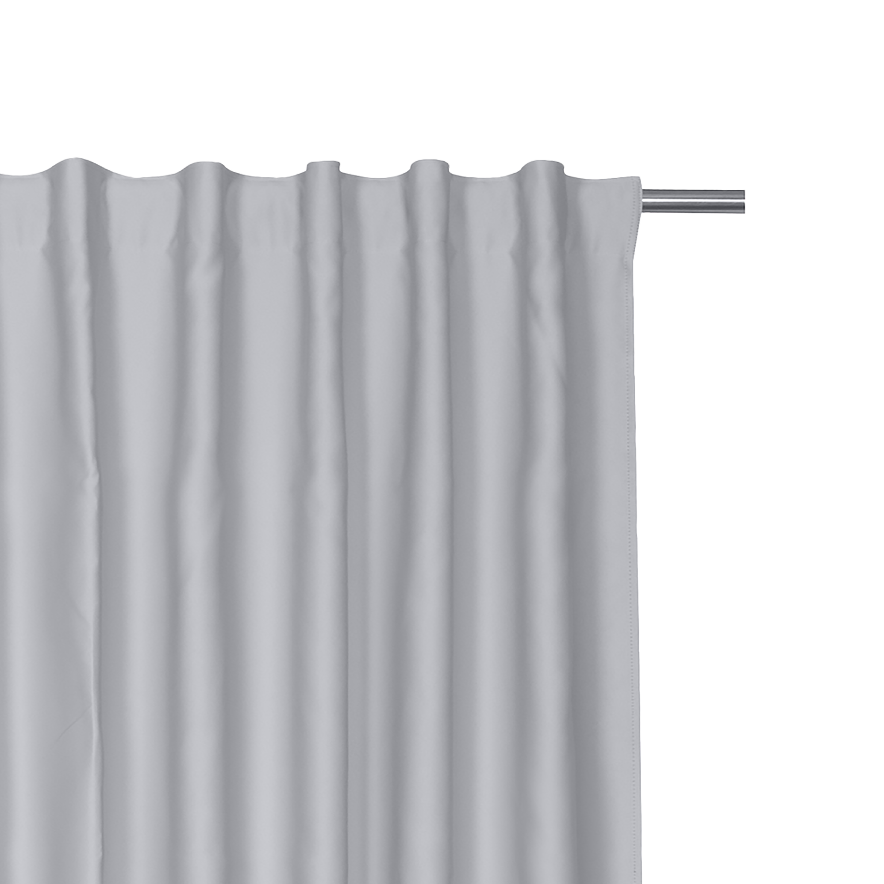 Rideau Occultant Alycia Gris L 200 X H 280 Cm INSPIRE Leroy Merlin