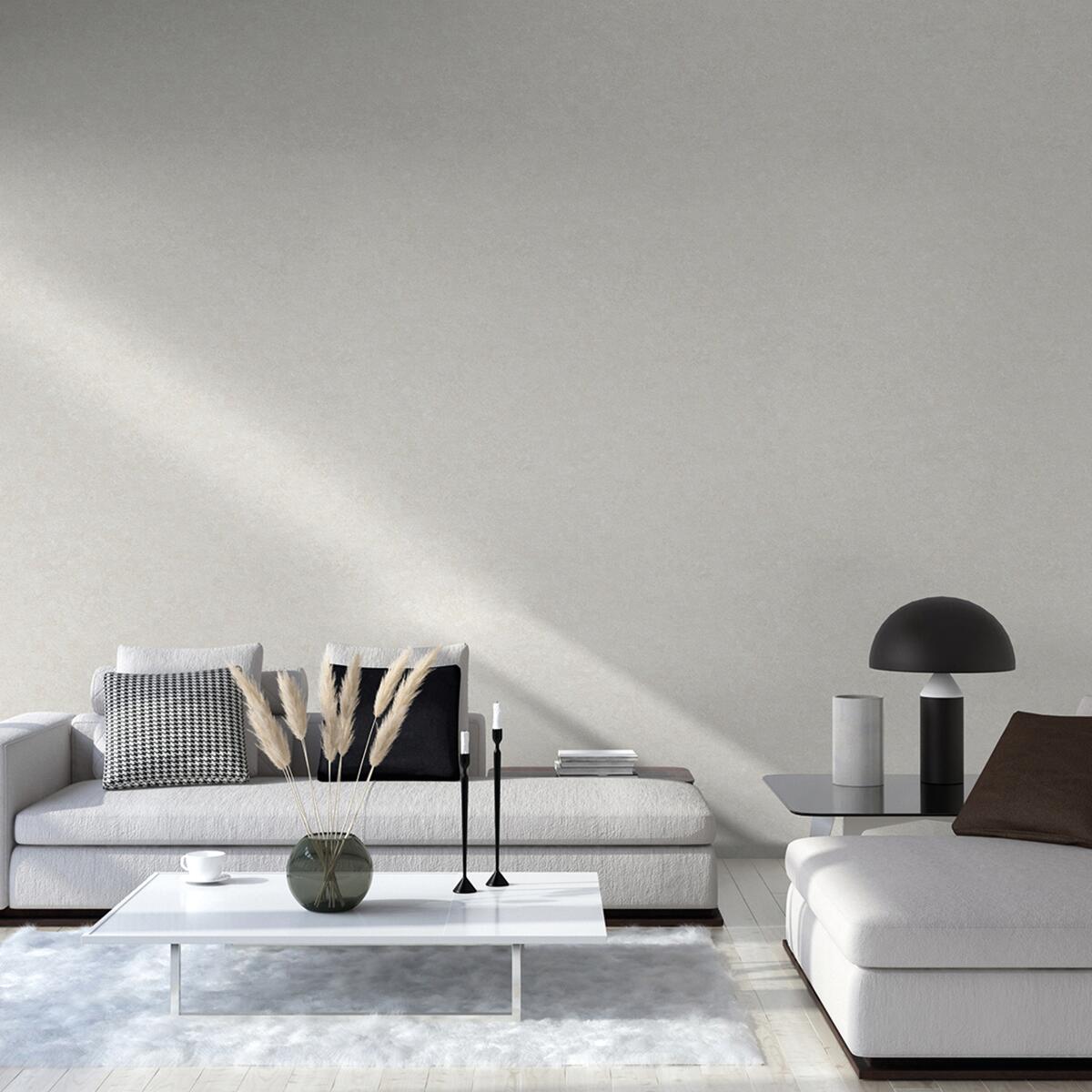 Carta da parati Stor2 Plaster bianco, 53 cm x 10 m | Leroy Merlin