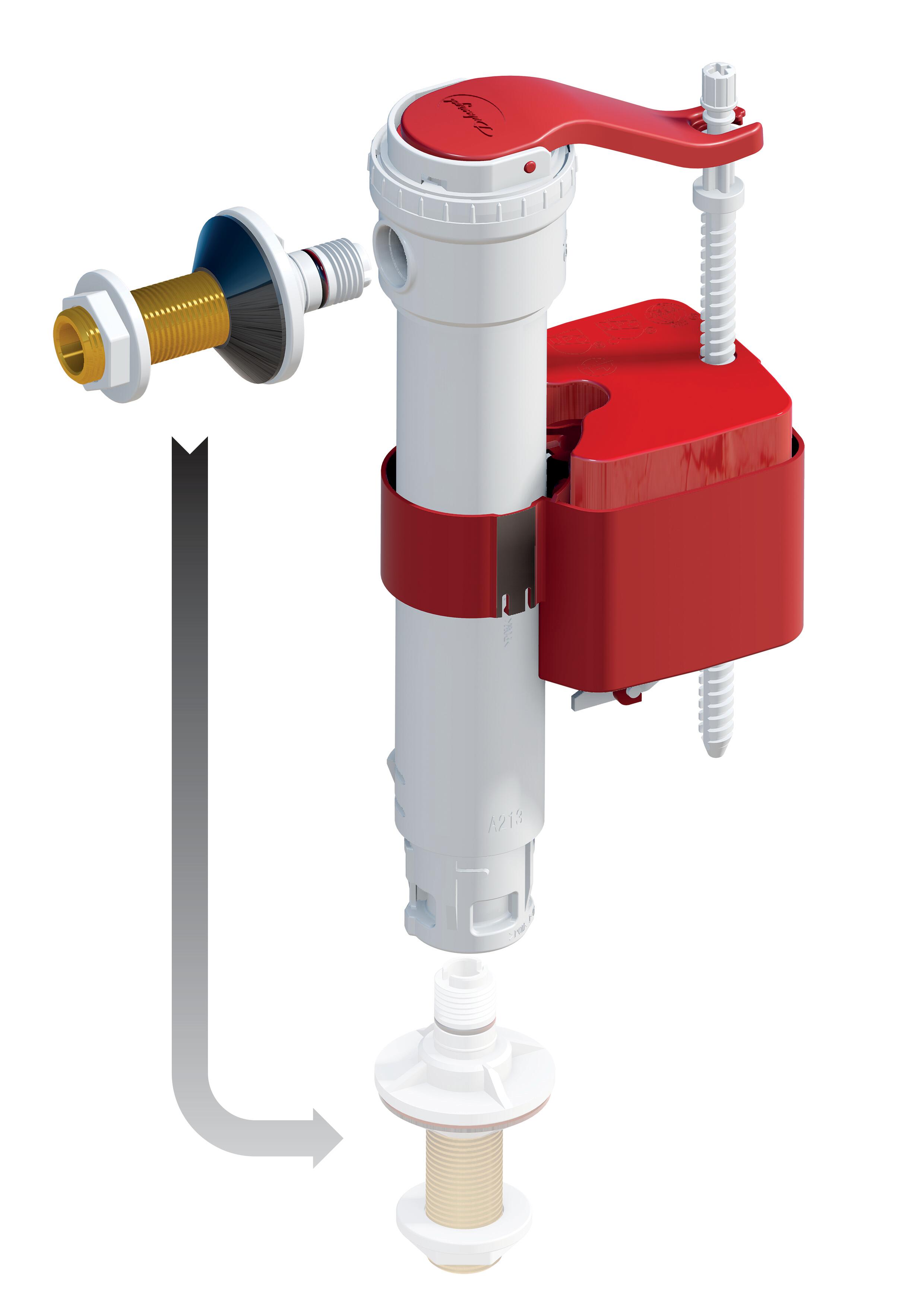 Robinet flotteur ultrasilencieux, latérale et basse, BEMIS | Leroy Merlin