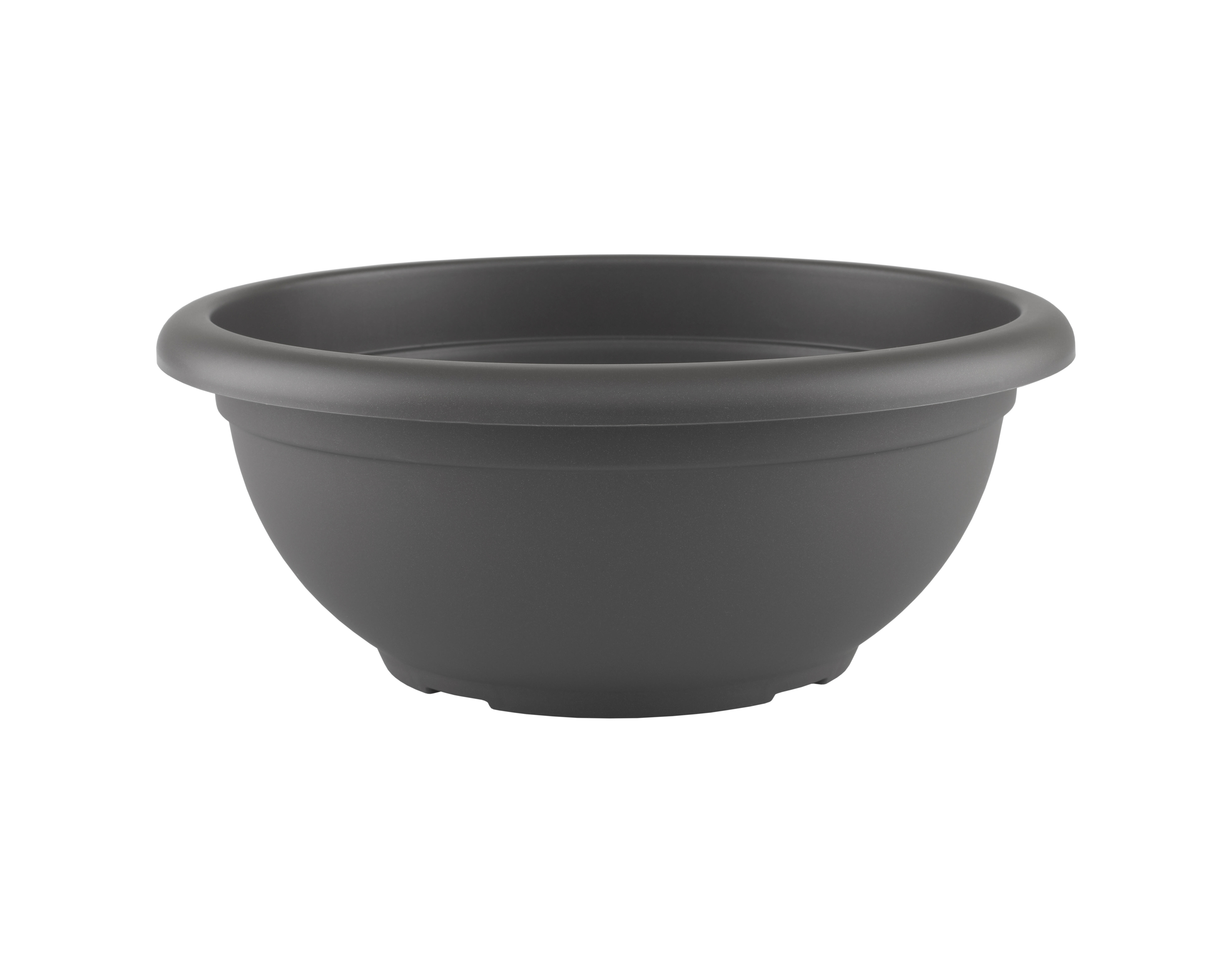 Cuenco de polipropileno Venezia gris 40x16.5 cm | Leroy Merlin