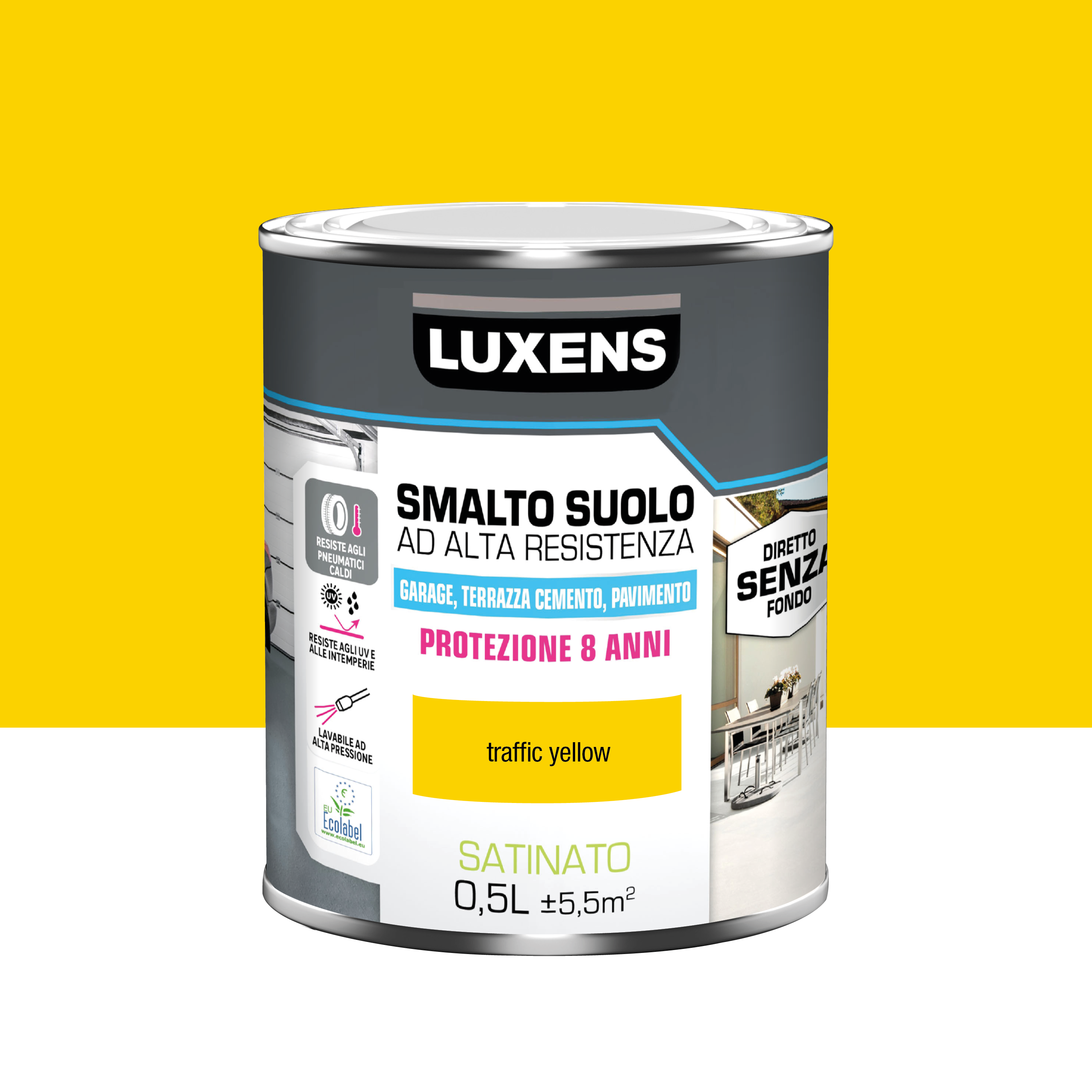 Vernice pavimento LUXENS giallo 0.5 L | Leroy Merlin