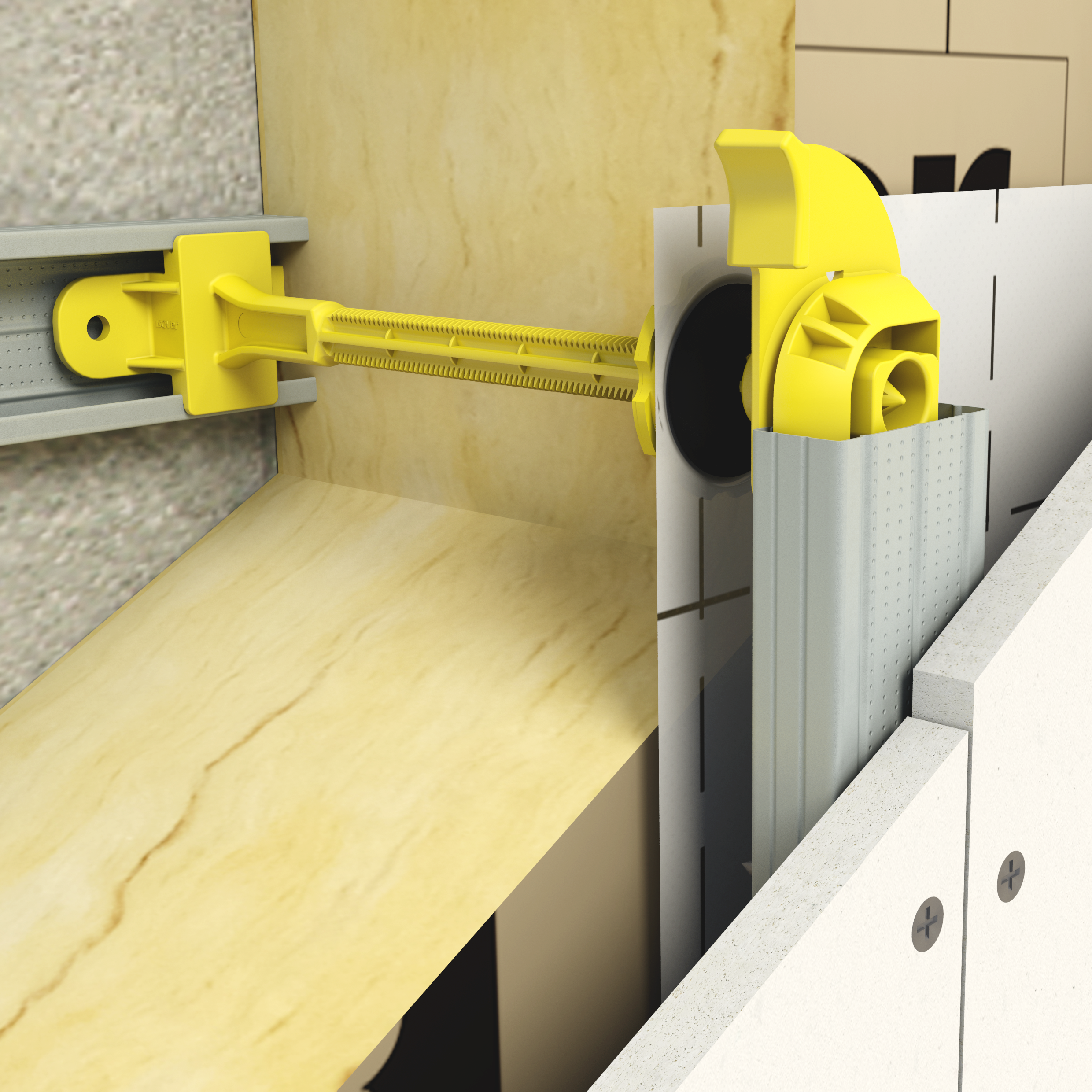 Boite de 50 appuis Optima2 120mm pour l'isolation des murs, Isover ...