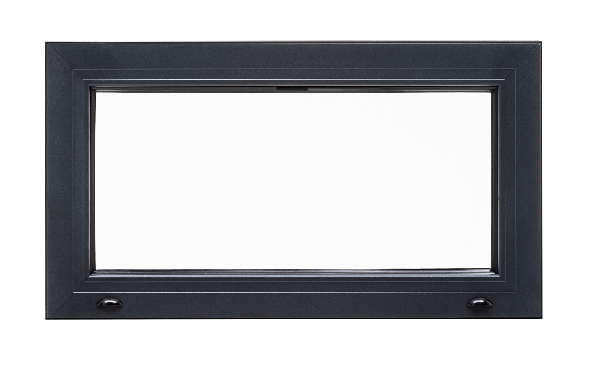 Fenêtre fixe alu horizontale Essentiel H.60xl.120 cm gris ant | Leroy ...