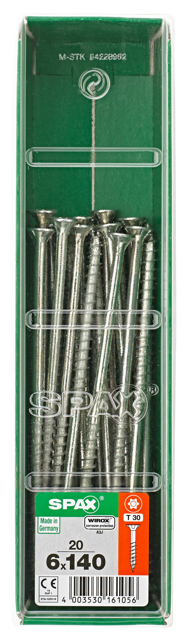 20 vis acier tête fraisée t-star+ SPAX, Ø6 x L.140 mm | Leroy Merlin