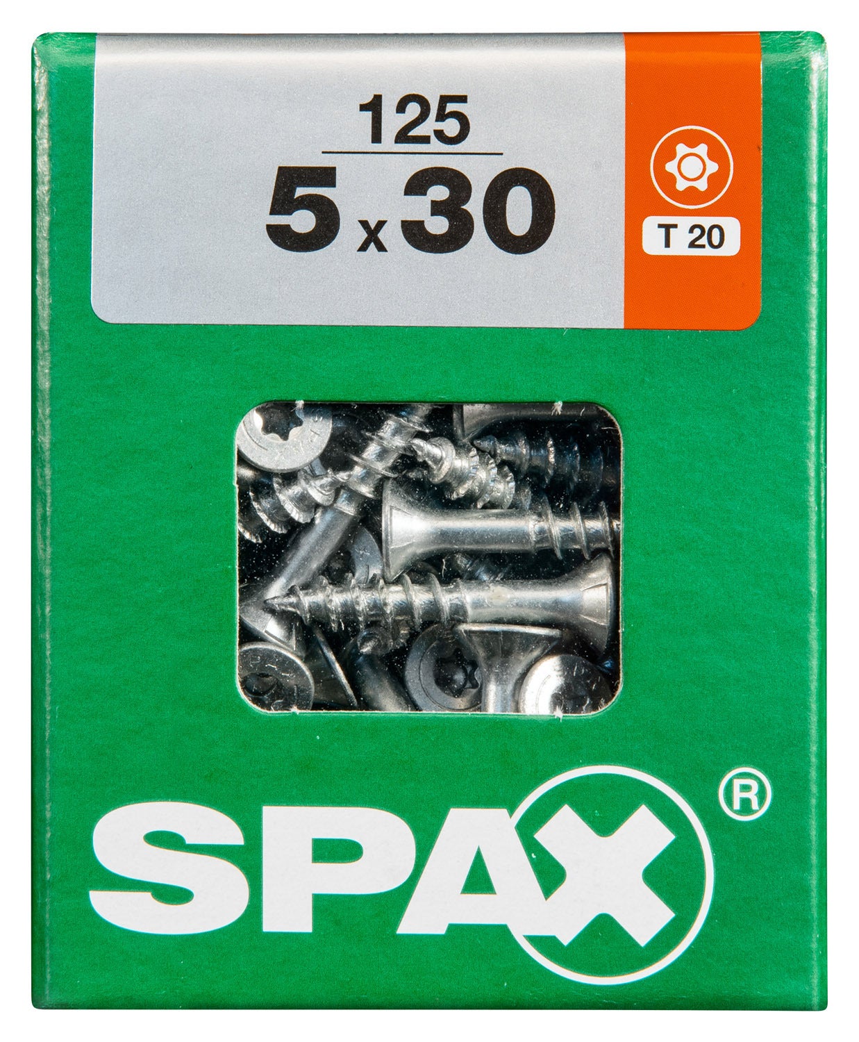 125 vis acier tête plate t-star+ SPAX, Ø5 x L.30 mm | Leroy Merlin