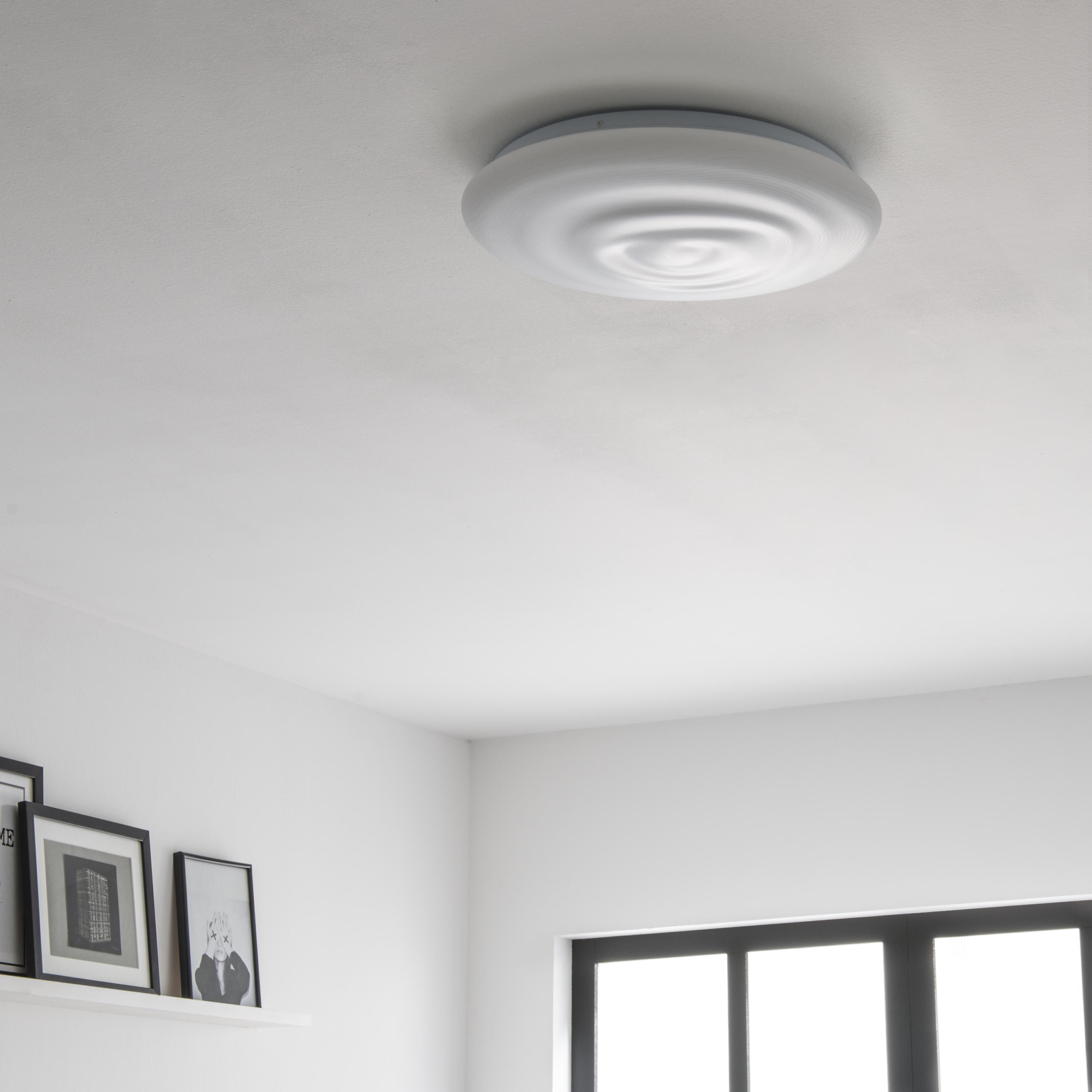 Plafonnier, design module led INSPIRE Flow D.40 cm | Leroy Merlin