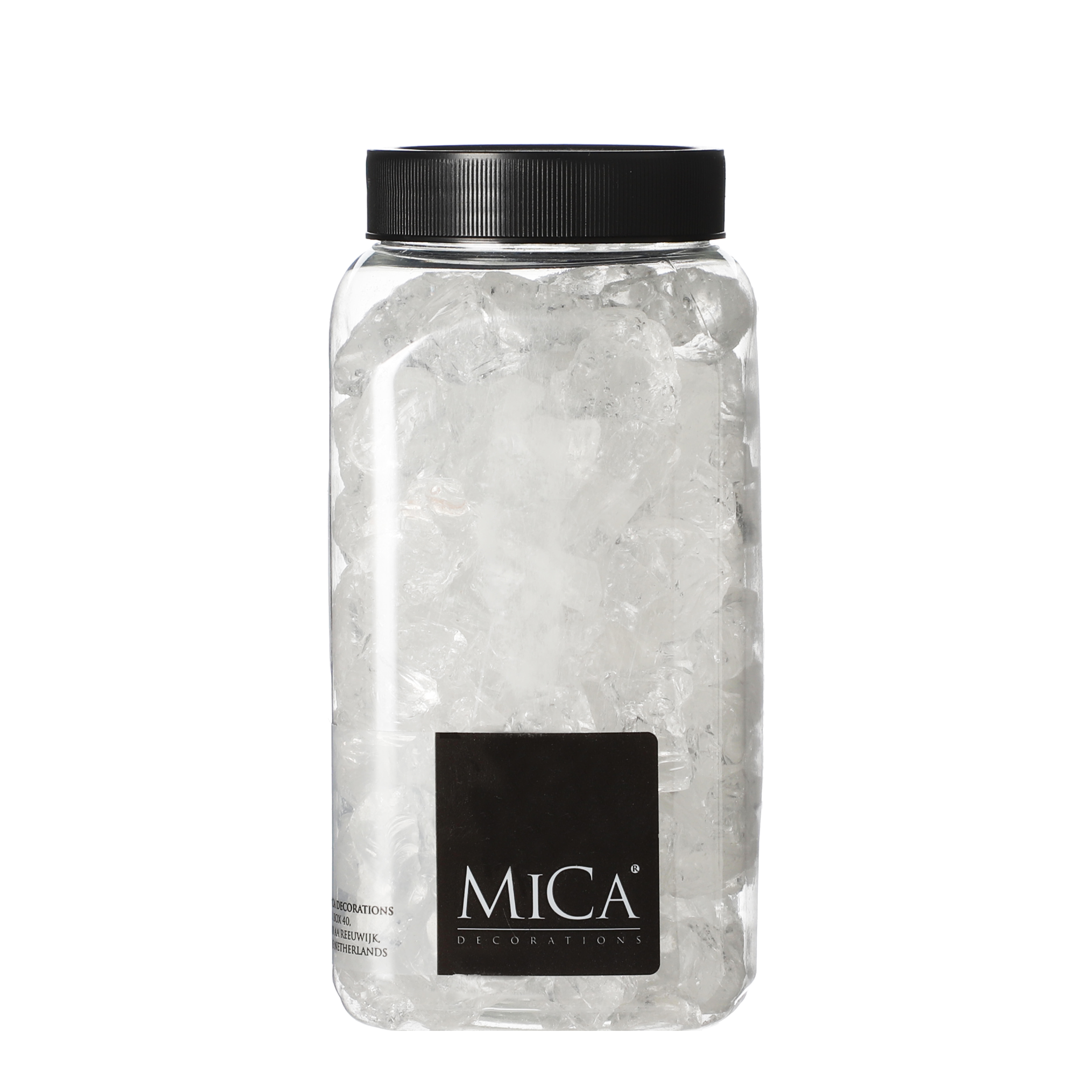 Pierre en verre transparente de 25-30mm | Leroy Merlin