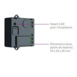 Micromodule connecté pour éclairage, LEGRAND Céliane with Netatmo, noir ...