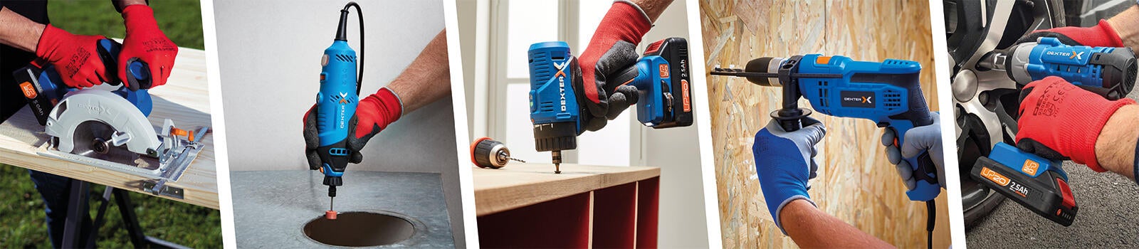 Outillage électroportatif Dexter | Leroy Merlin