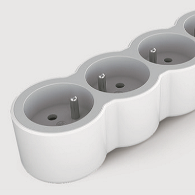 Multiprise 1.5 m bleu LEGRAND | Leroy Merlin