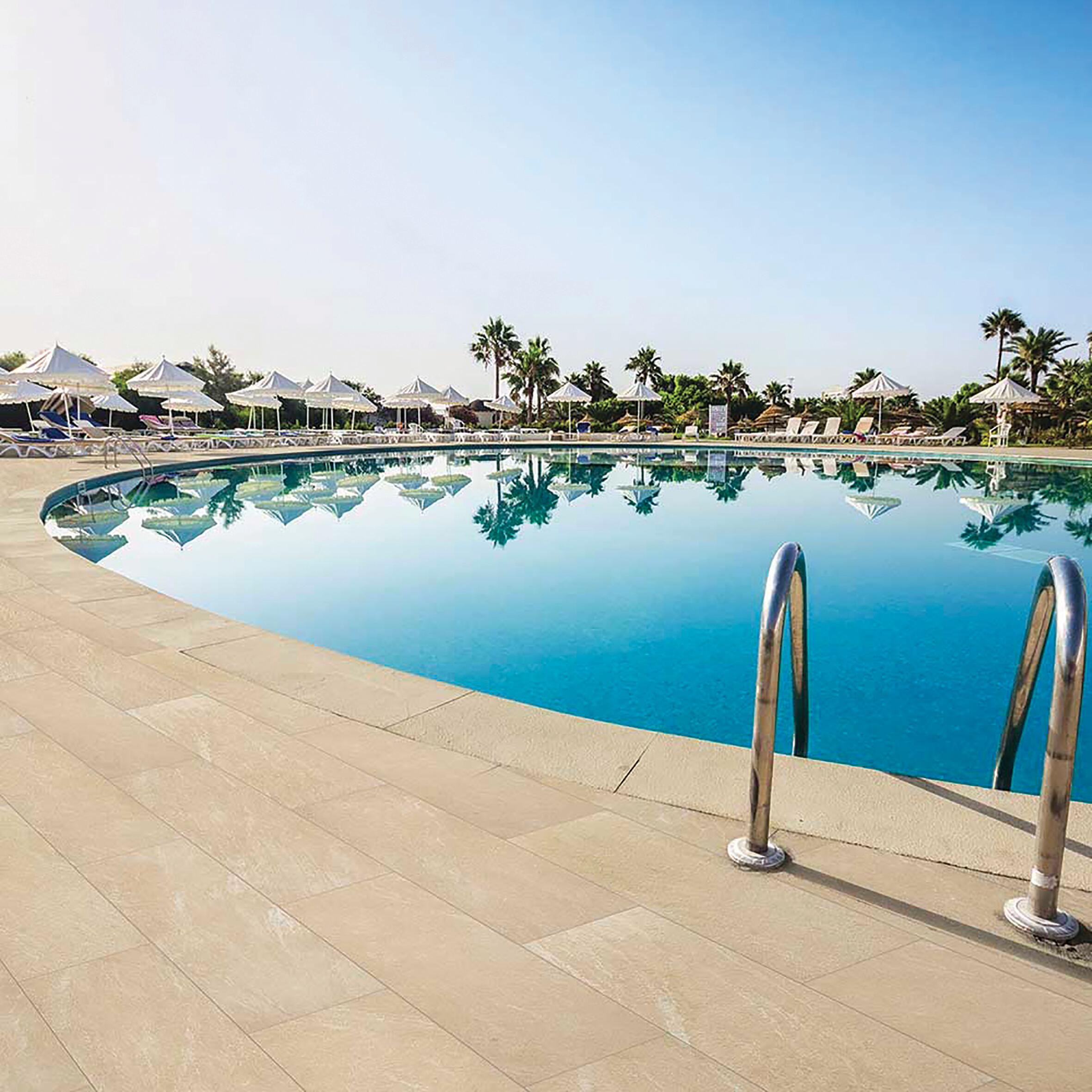 Lastra di cemento Arena Sandstone in gres naturale beige L 120 x L 40 ...