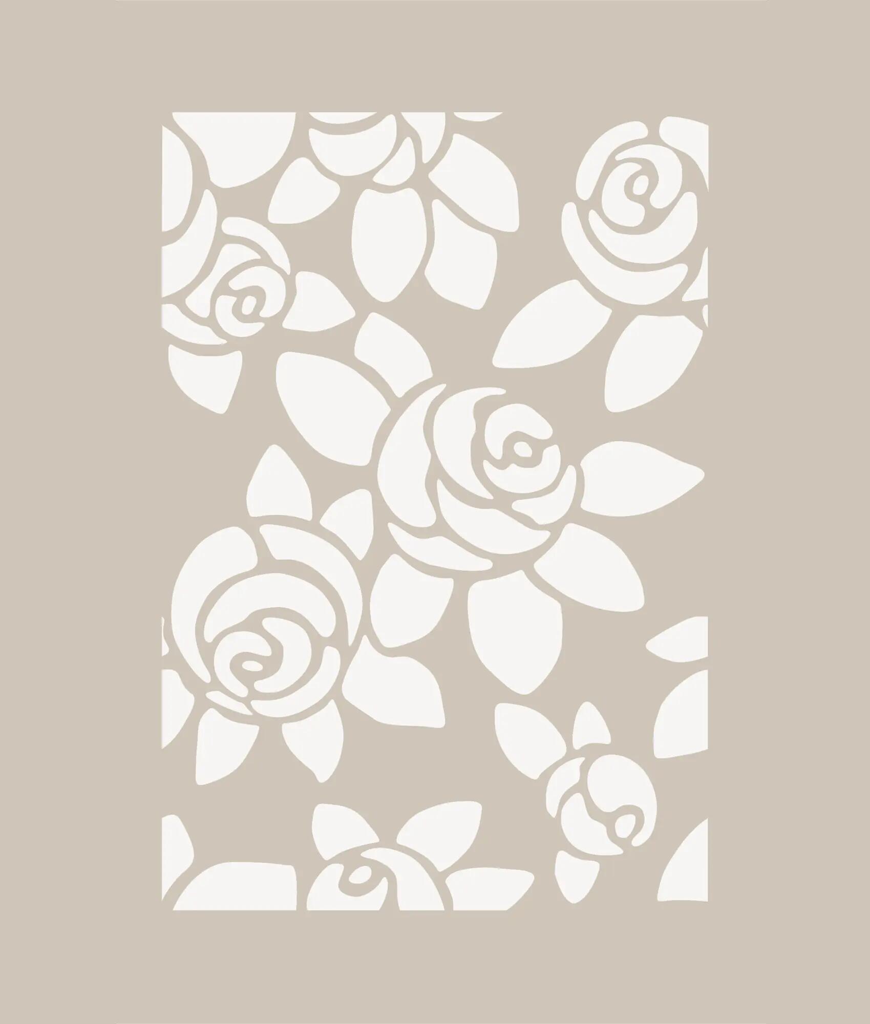 Stencil tema geometrico Rose 40 x 60 cm | Leroy Merlin