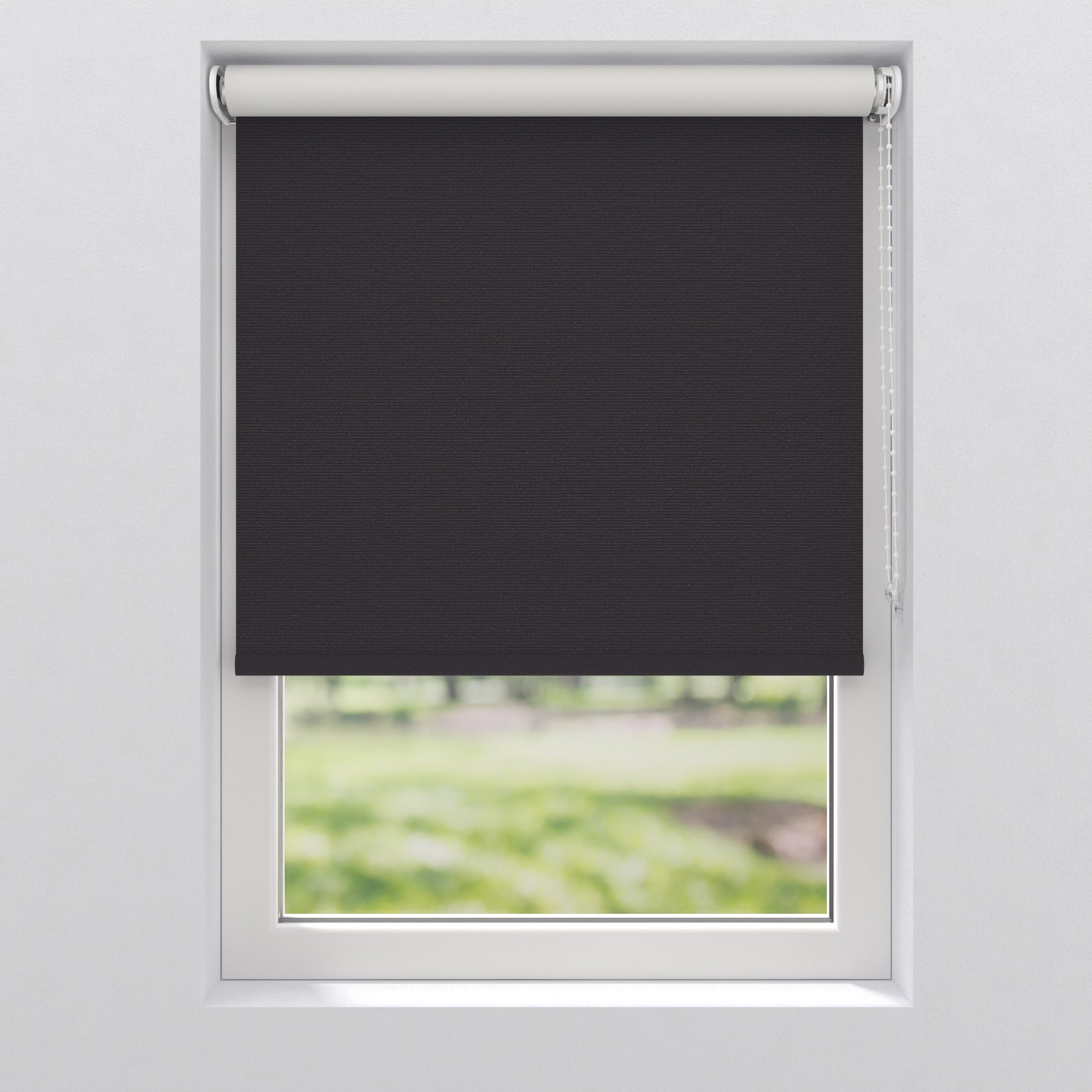 Store enrouleur occultant Pure noir, l.64 x H.190 cm | Leroy Merlin