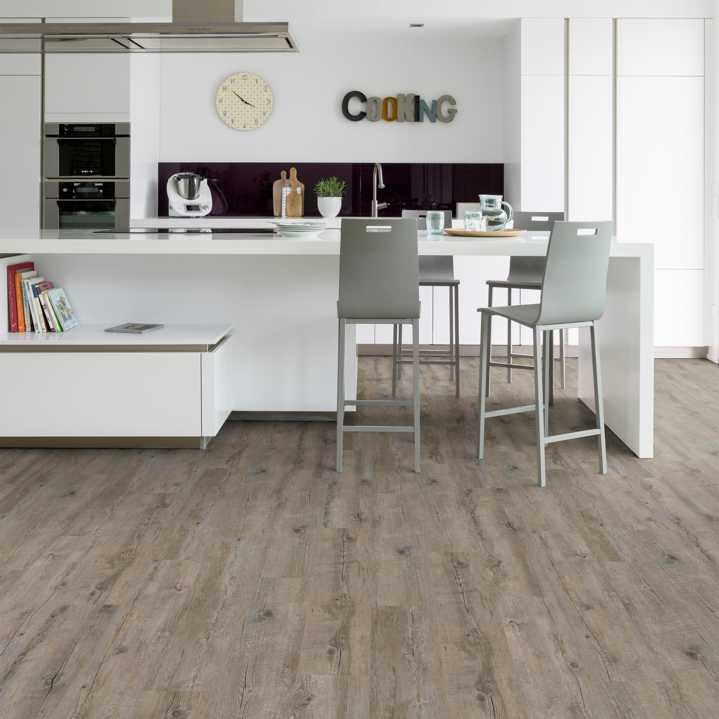 Lame PVC clipsable intenso GERFLOR Senso premium clic 3 pecan effet ...