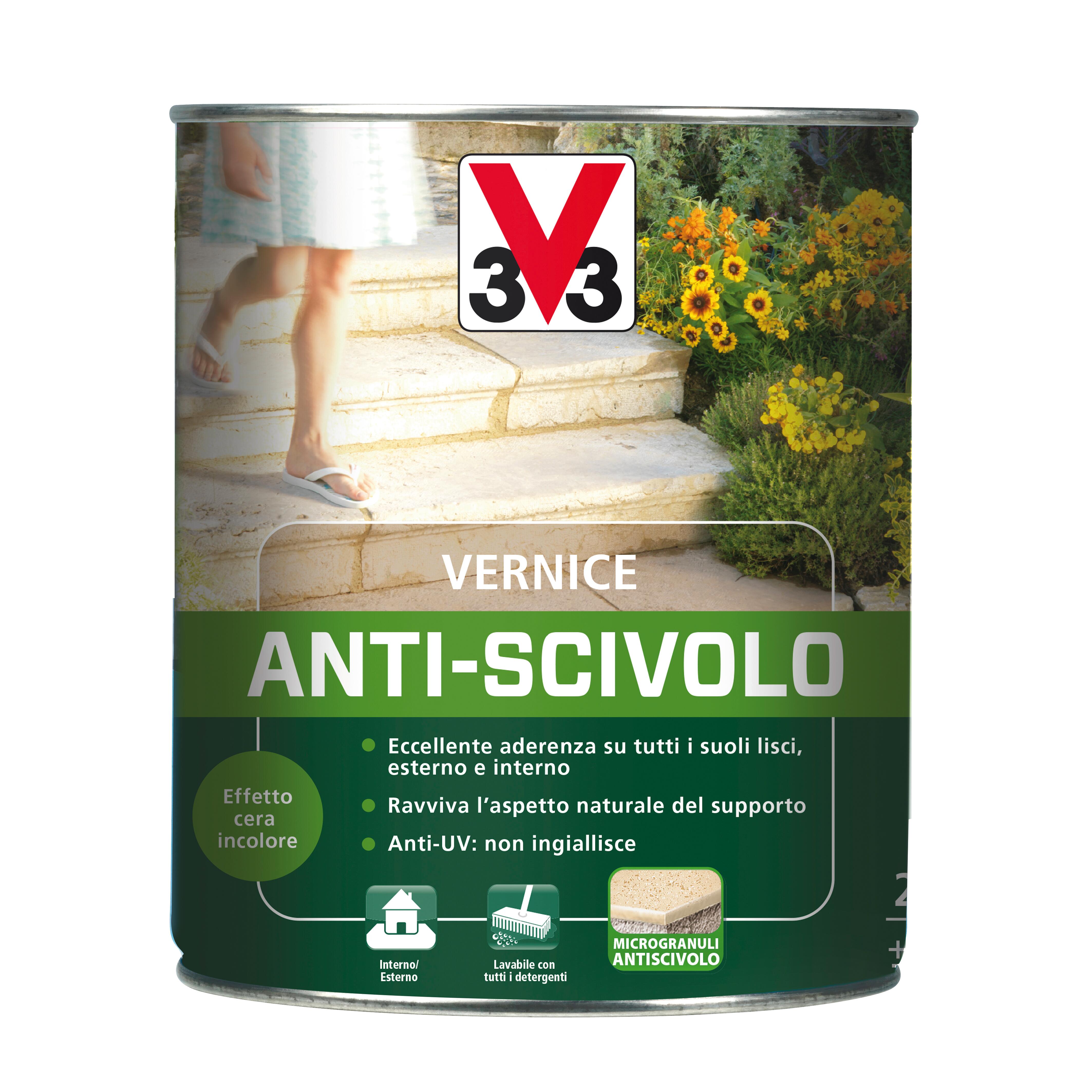 Vernice cemento V33 Antiscivolo 0.1 L | Leroy Merlin