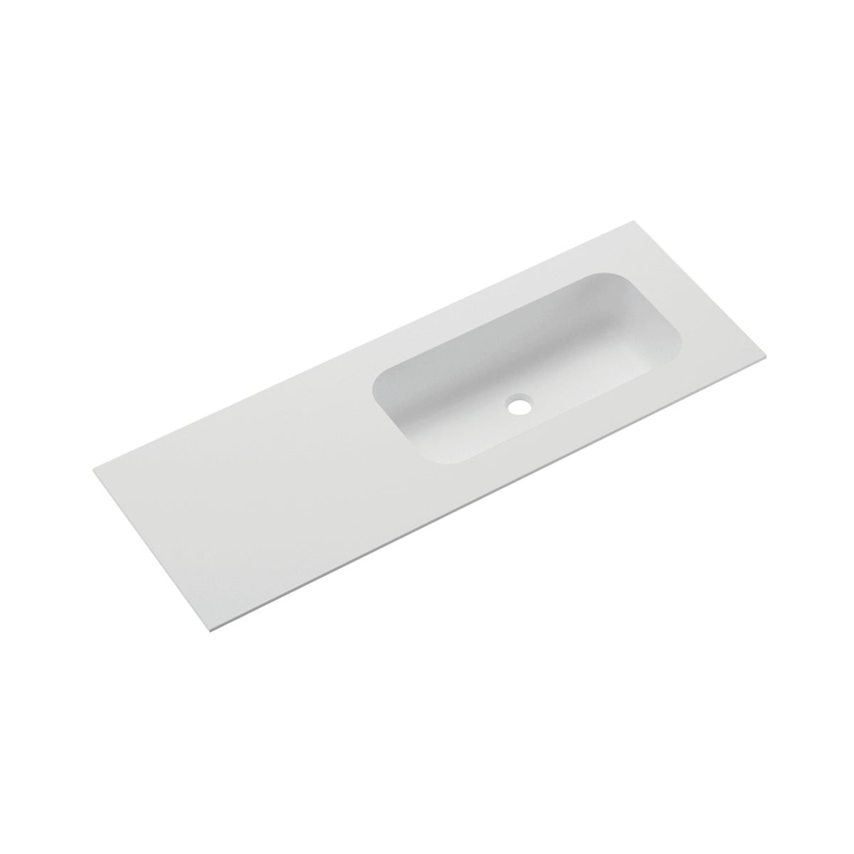 Top per lavabo Eklettica solid surface | Leroy Merlin