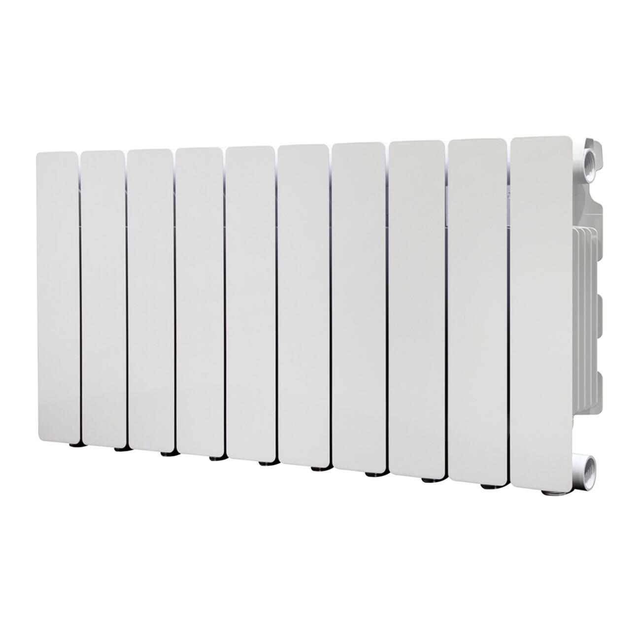Radiatore acqua calda PRODIGE MODERN in alluminio 1 colonna, 10 ...