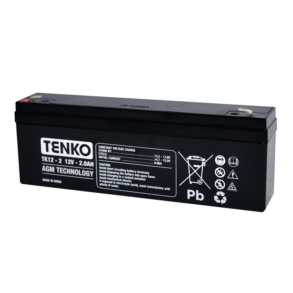 Batteria per allarme TENKO TK12 12 V 2 Ah | Leroy Merlin