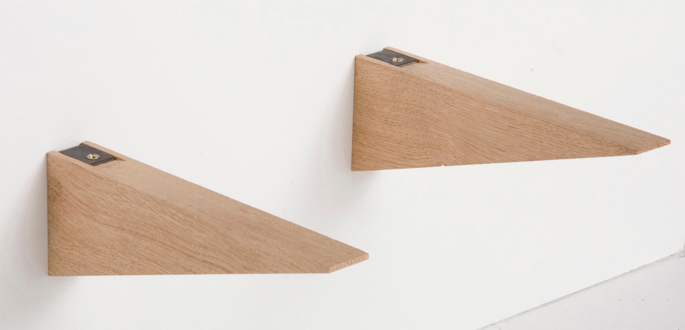 Lot de 2 équerres en chêne, L.23 x l.3 cm | Leroy Merlin