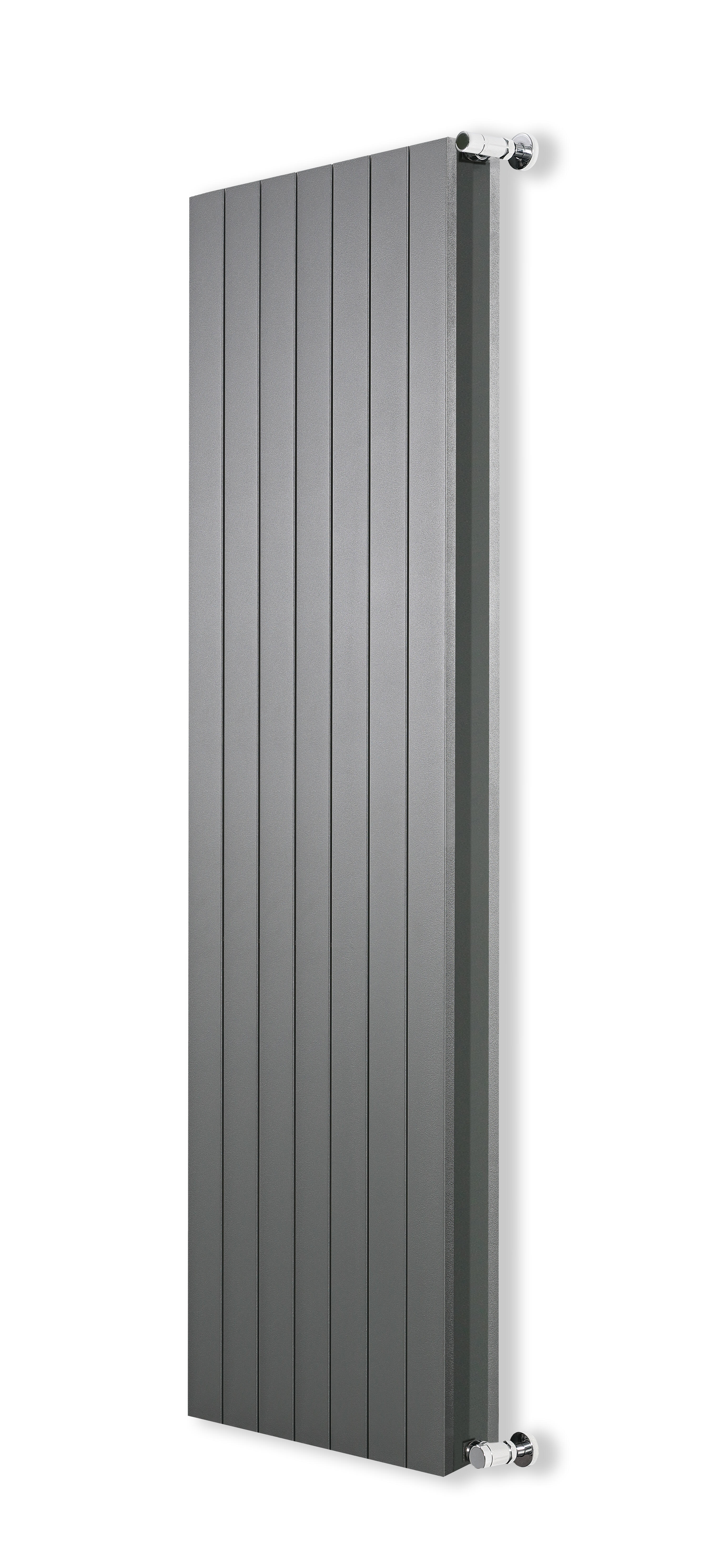 Radiateur eau chaude vertical Fly anthr., 2110W H.182.6 x l.56 cm ...