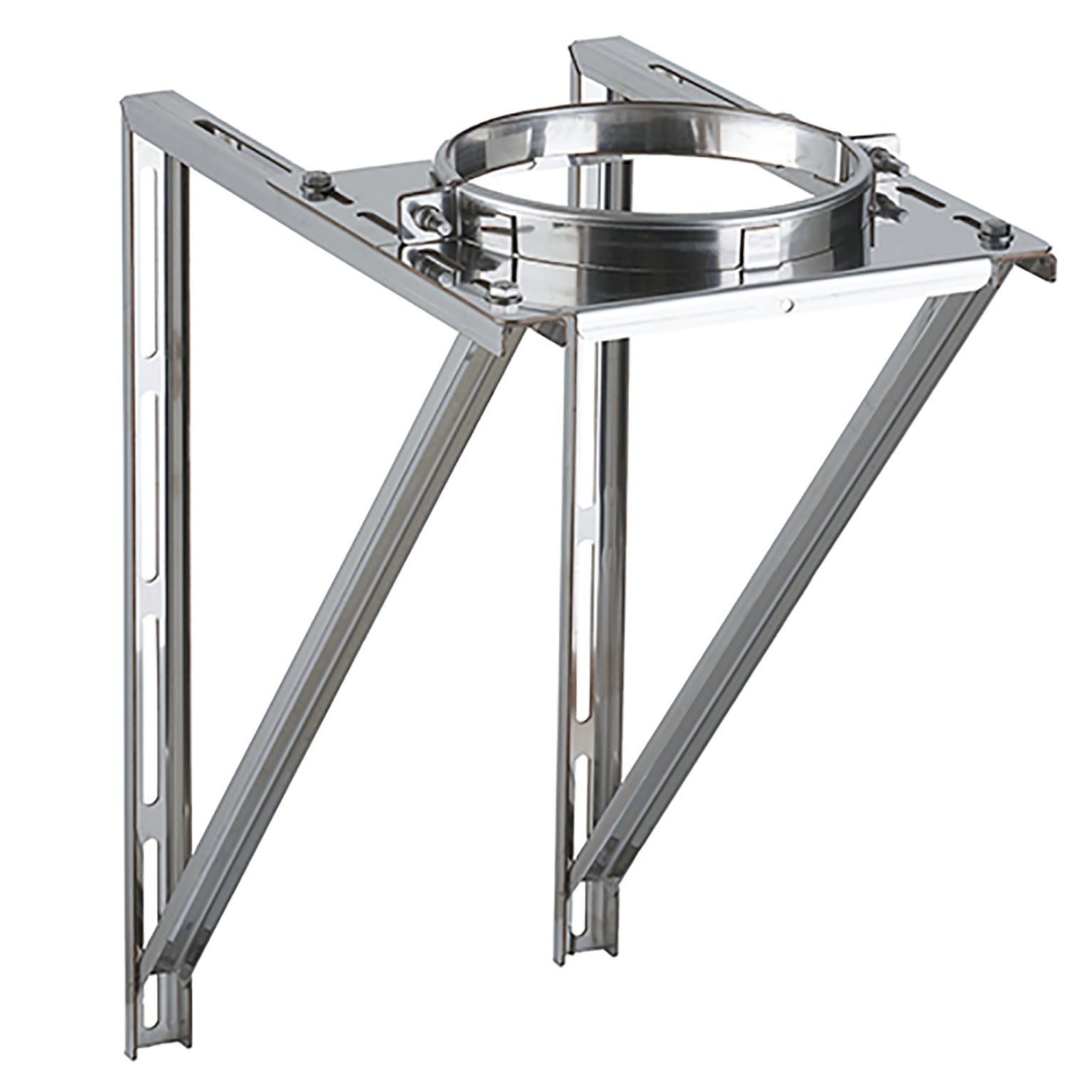 Support mural inox POUJOULAT D.150 mm | Leroy Merlin
