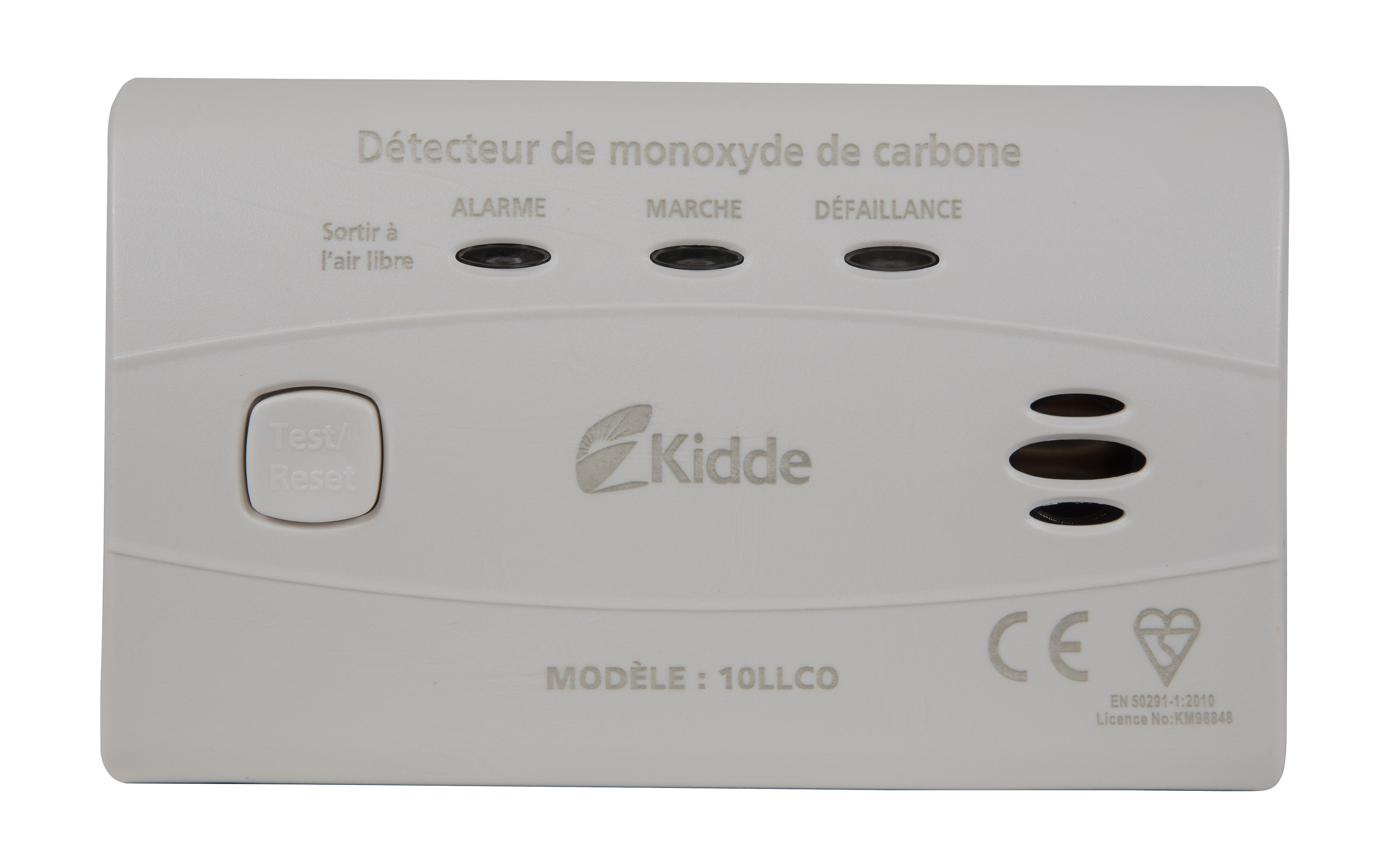 DETECT.MONOXYDE 10 ANS PILE LITHIUM K796 | Bricoman