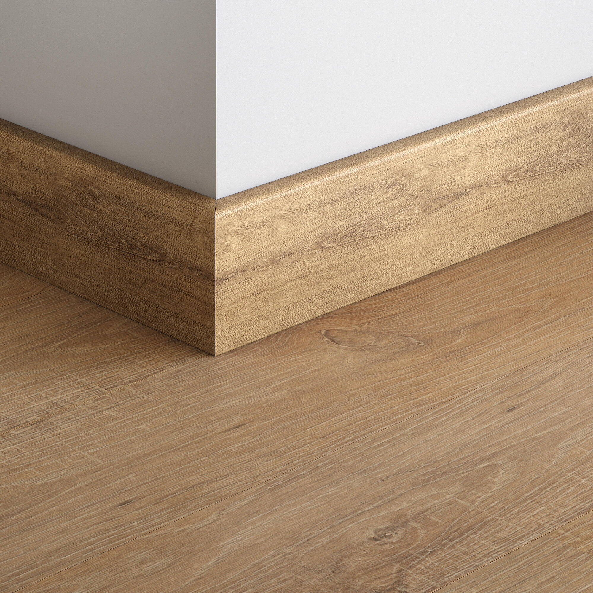 Plinthe pvc, décor 13, H. 7.8, Ep.15 mm ARTENS, résistant à l'eau ...