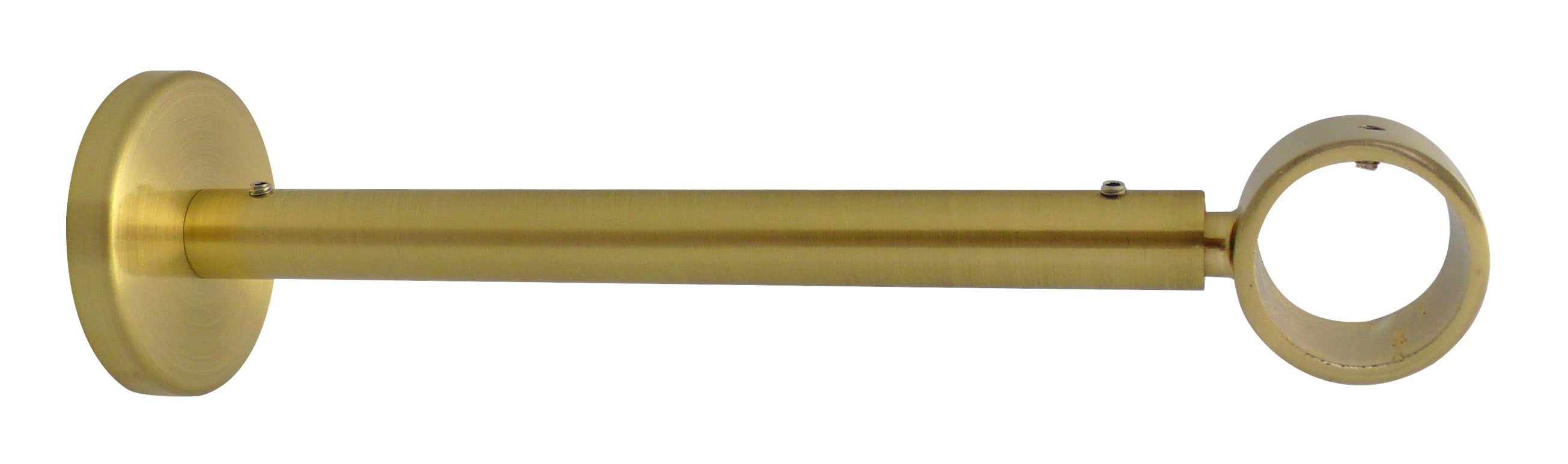 Support extensible tringle à rideau Chic, 28 mm laitonné mat INSPIRE | Leroy Merlin