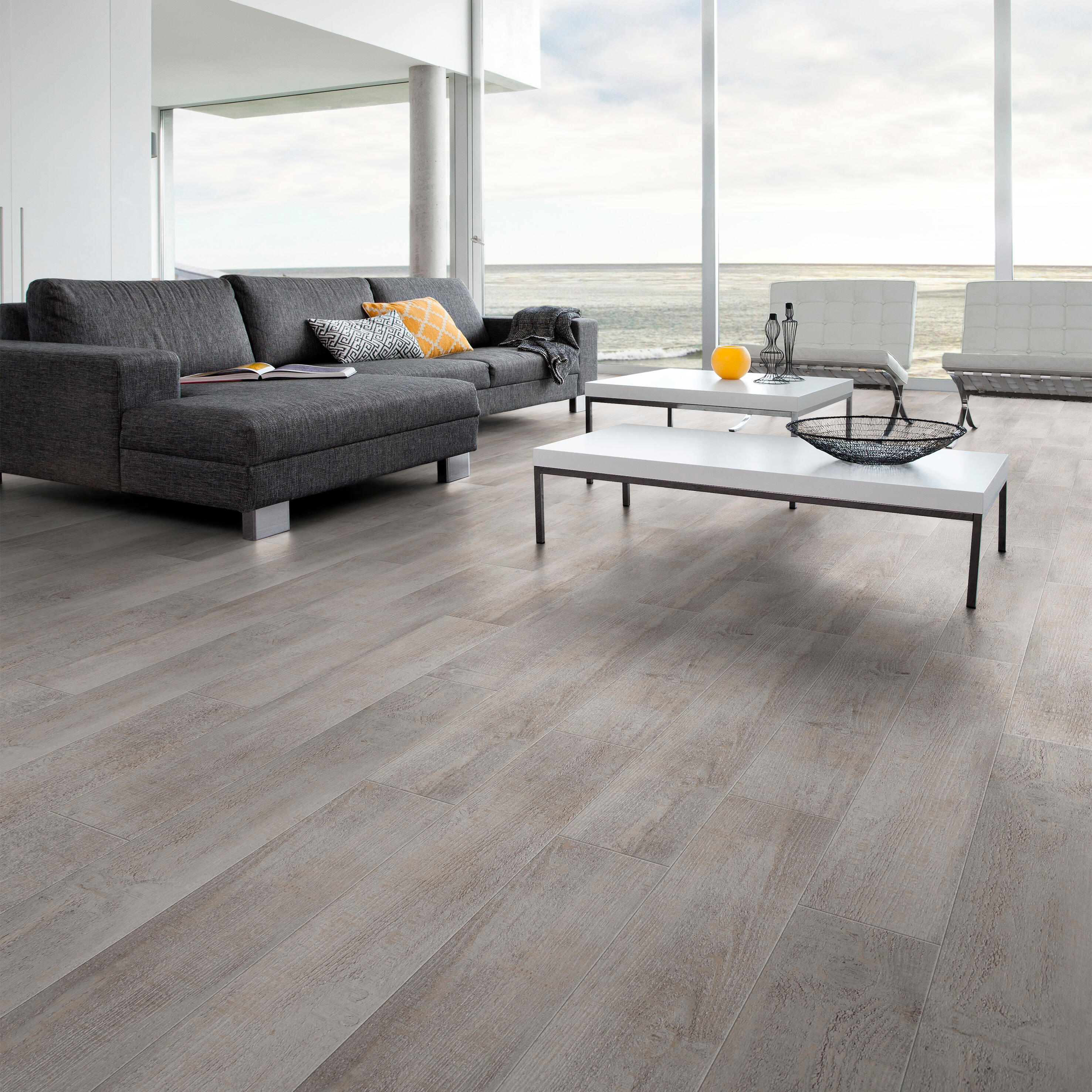 Lame PVC clipsable intenso GERFLOR Senso premium clic 3 kola bois gris ...