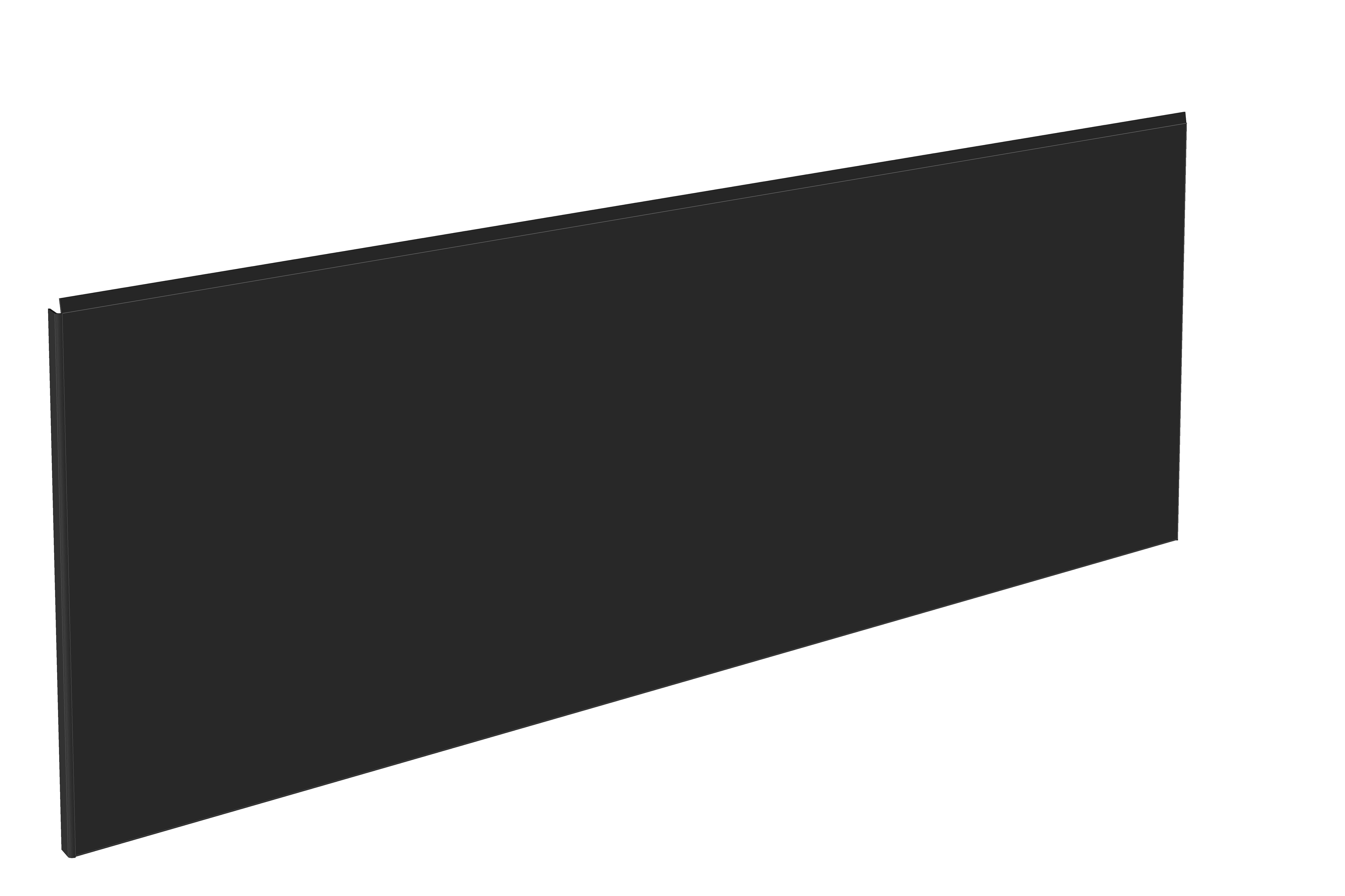 Accessoires pour foyers de cheminées acier noir Cache plinthe DIXNEUF ...