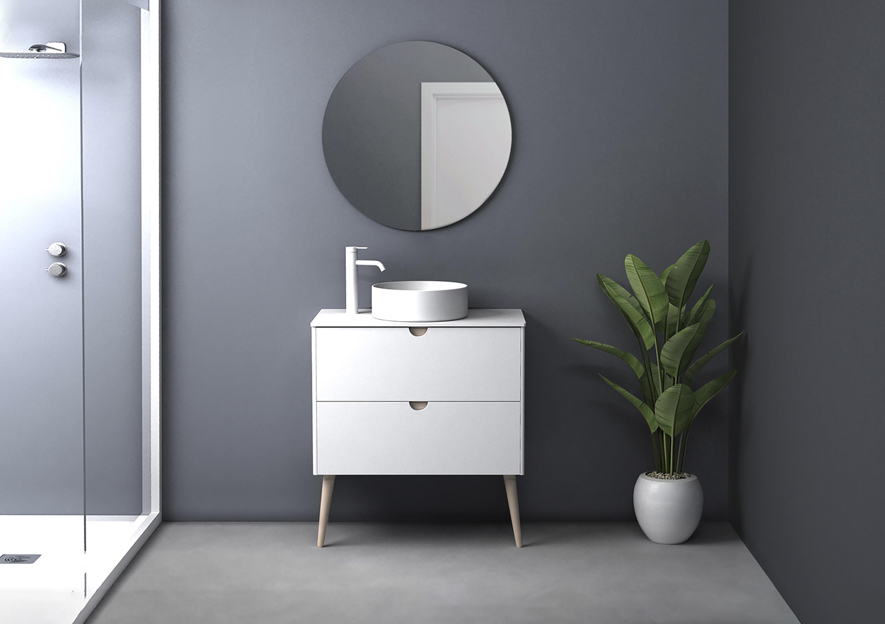 Meuble simple vasque | Leroy Merlin